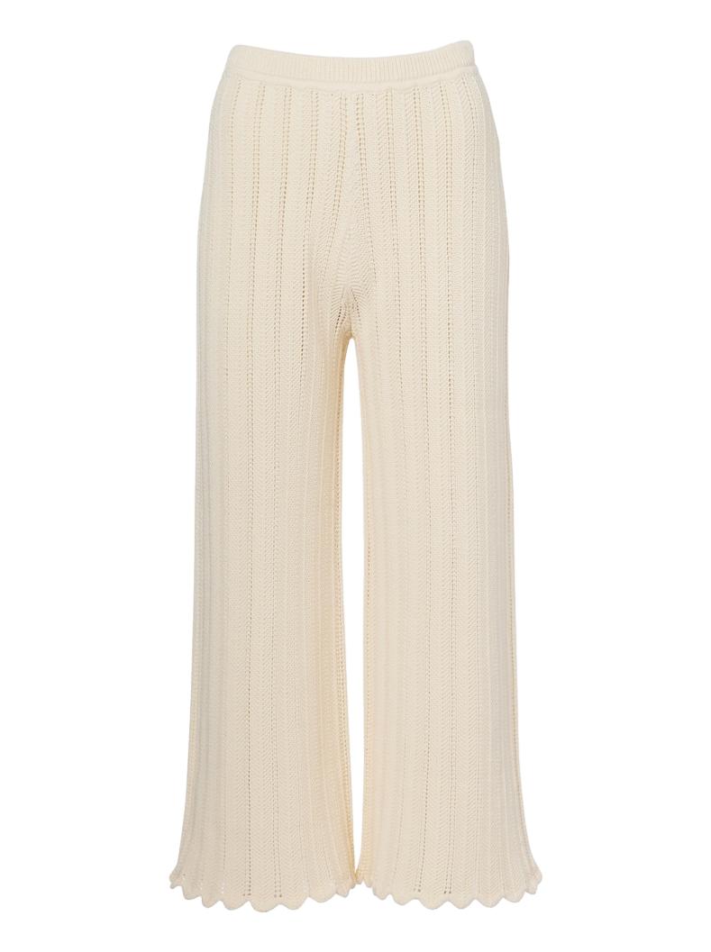 ALTUZARRA Petey Open-Knit Flared Pants