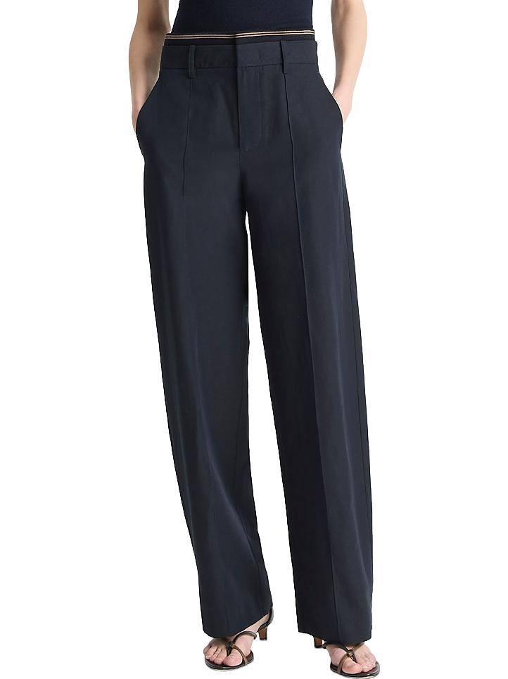 VINCE Ribbed Waist Pants