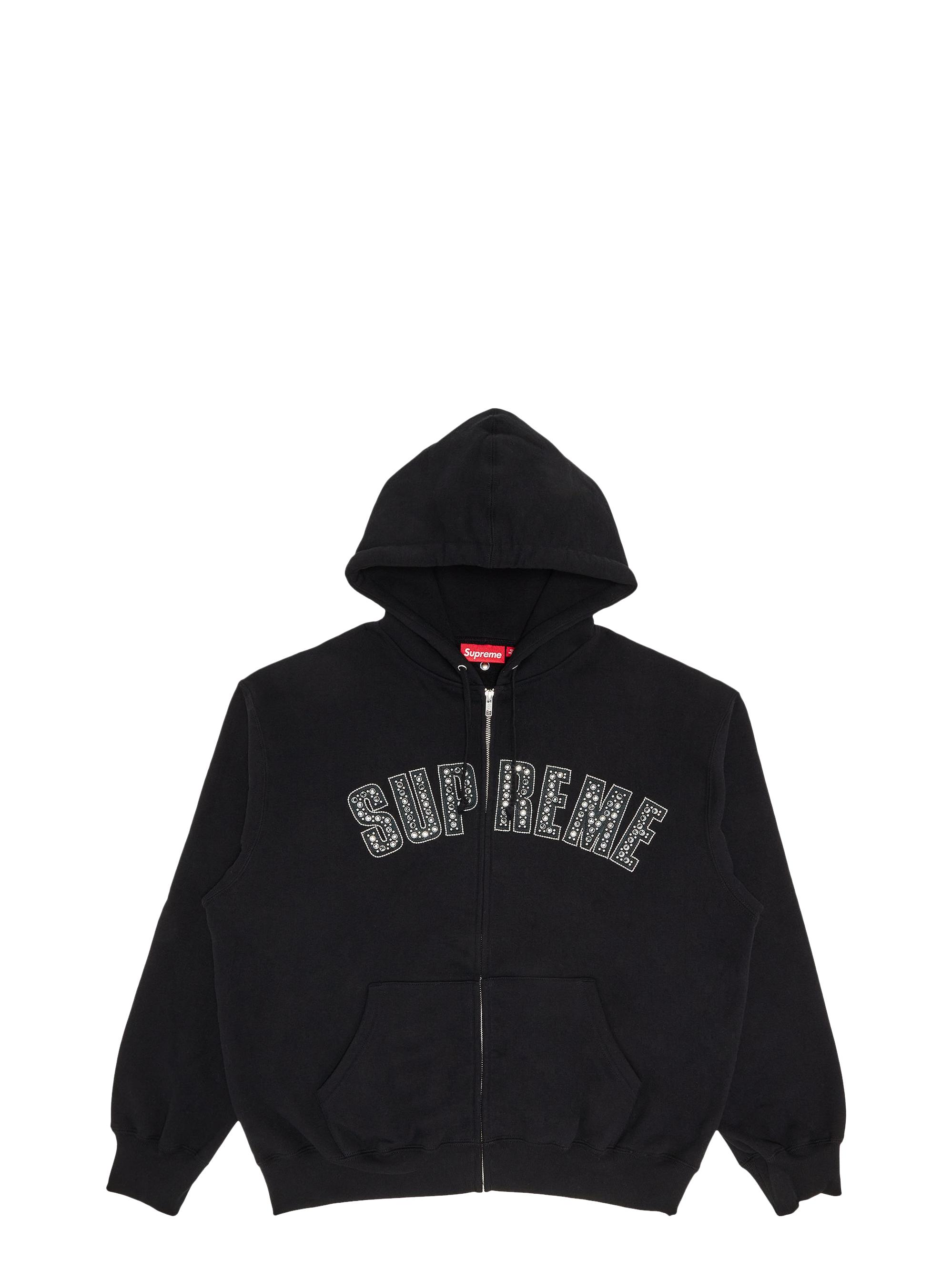 Supreme X B.B. Simon Zip Up Hoodie - Black | Editorialist