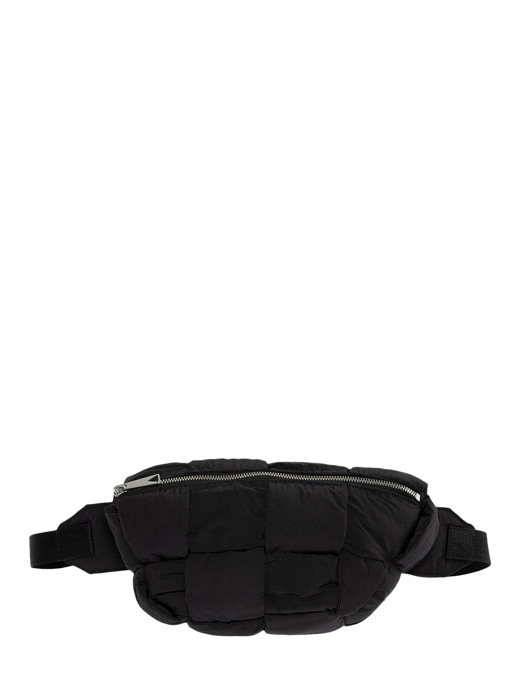 Bottega Veneta Cassette Fanny Pack In Black | Editorialist