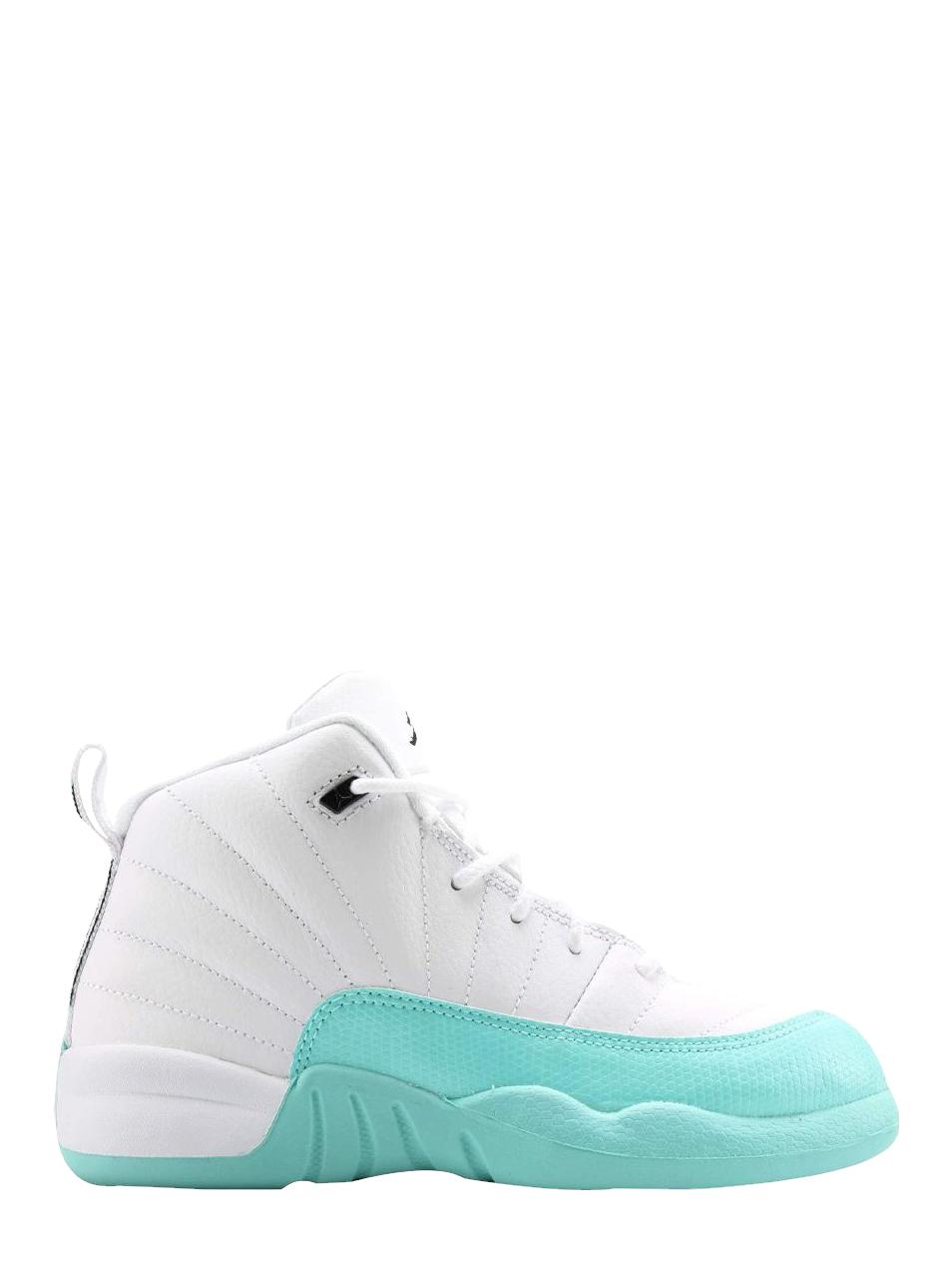 light blue and white jordans 12