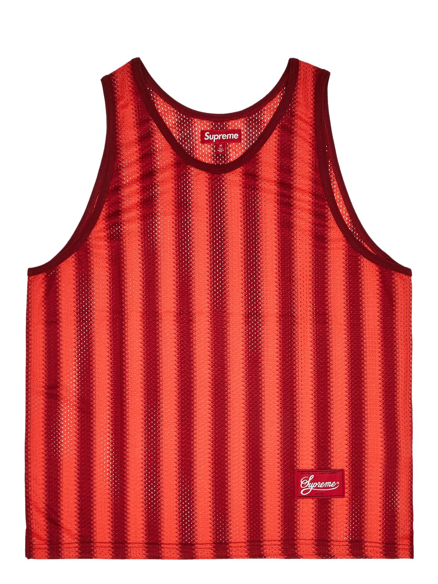 Supreme Knit Stripe Tank Top - Black | Editorialist