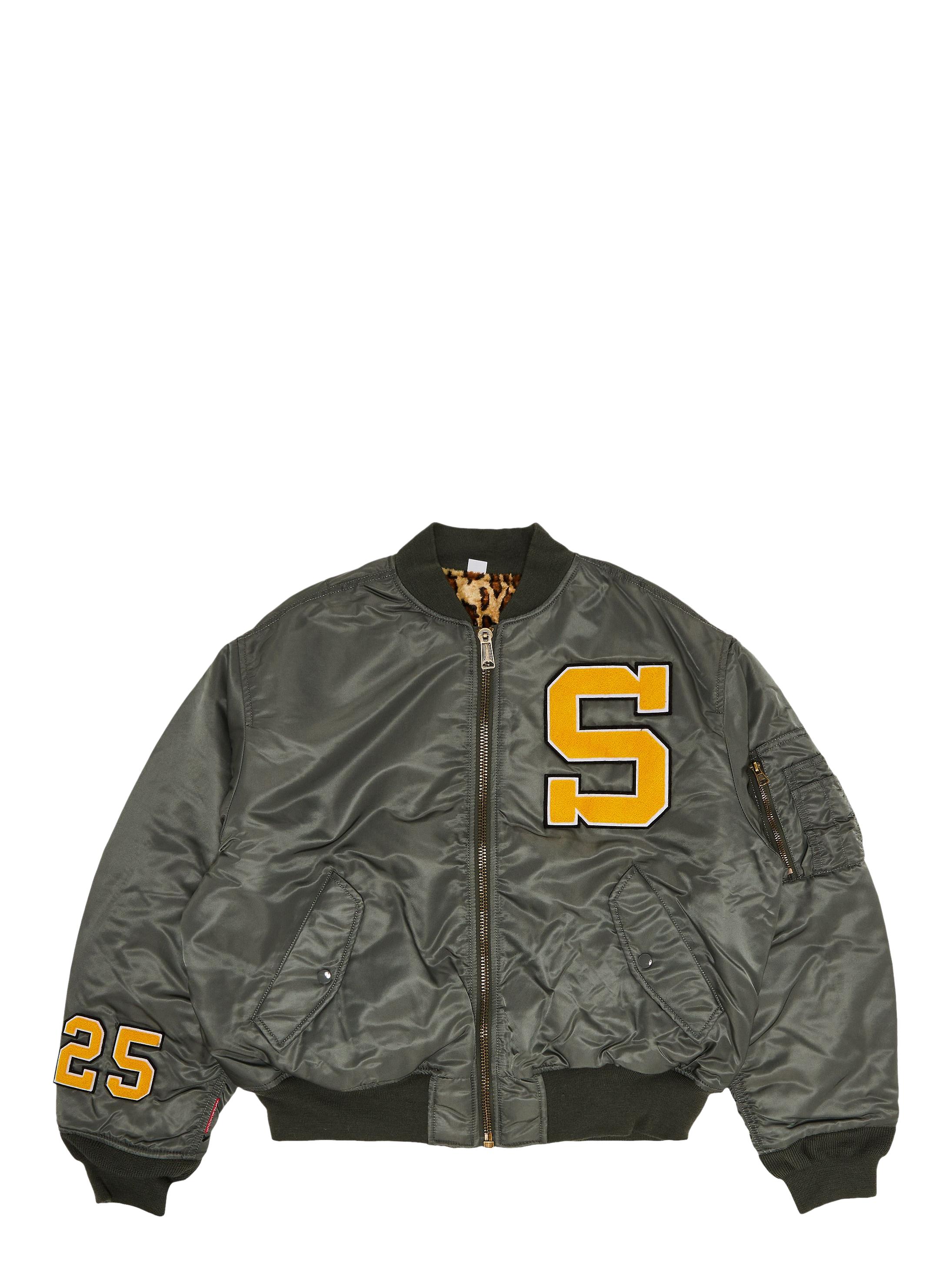 Supreme X Goodenough Reversible Ma-1 Jacket - Black | Editorialist