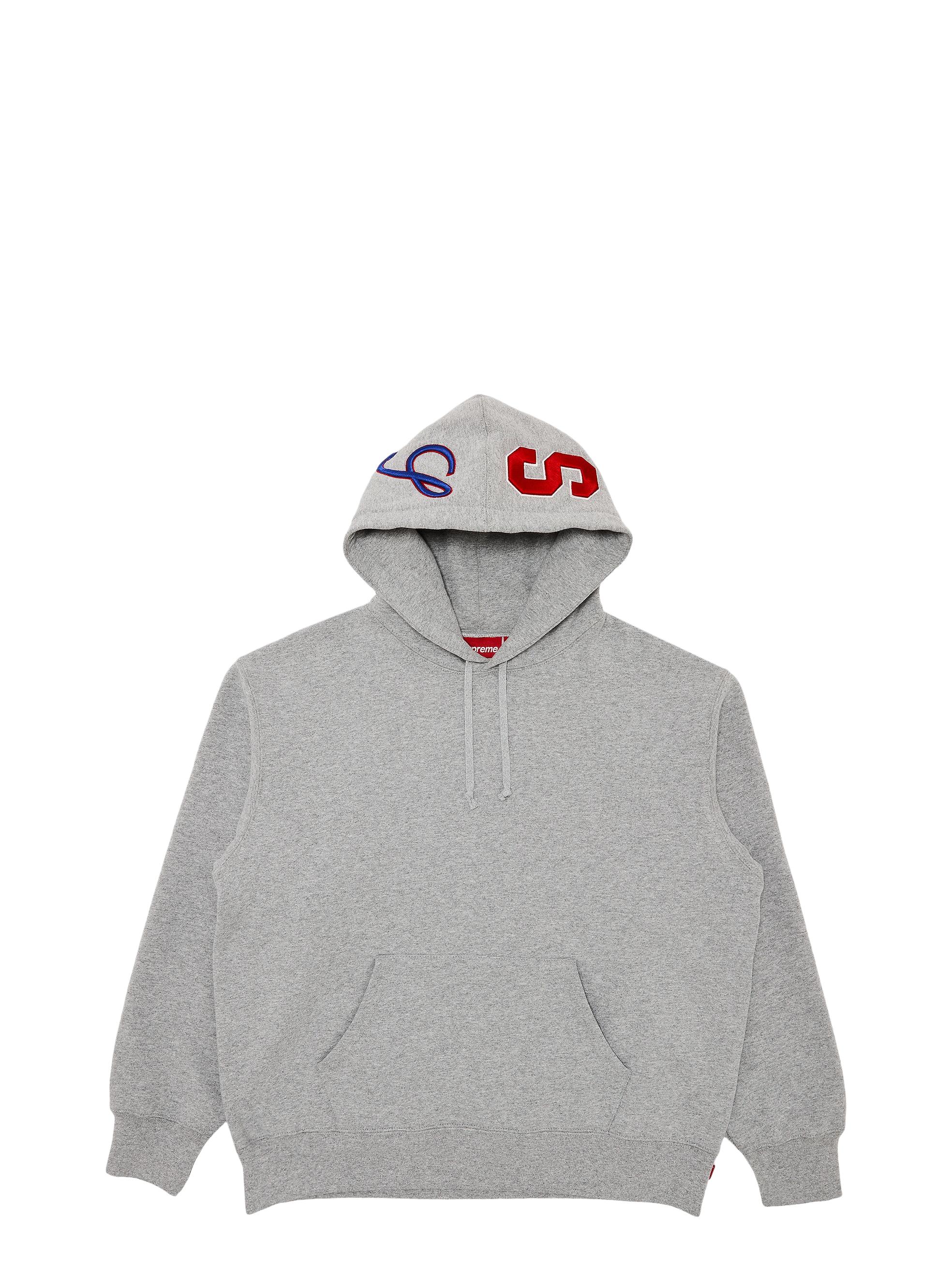 Supreme S Logo Zip Up Hooded Sweatshirt - Red | Editorialist