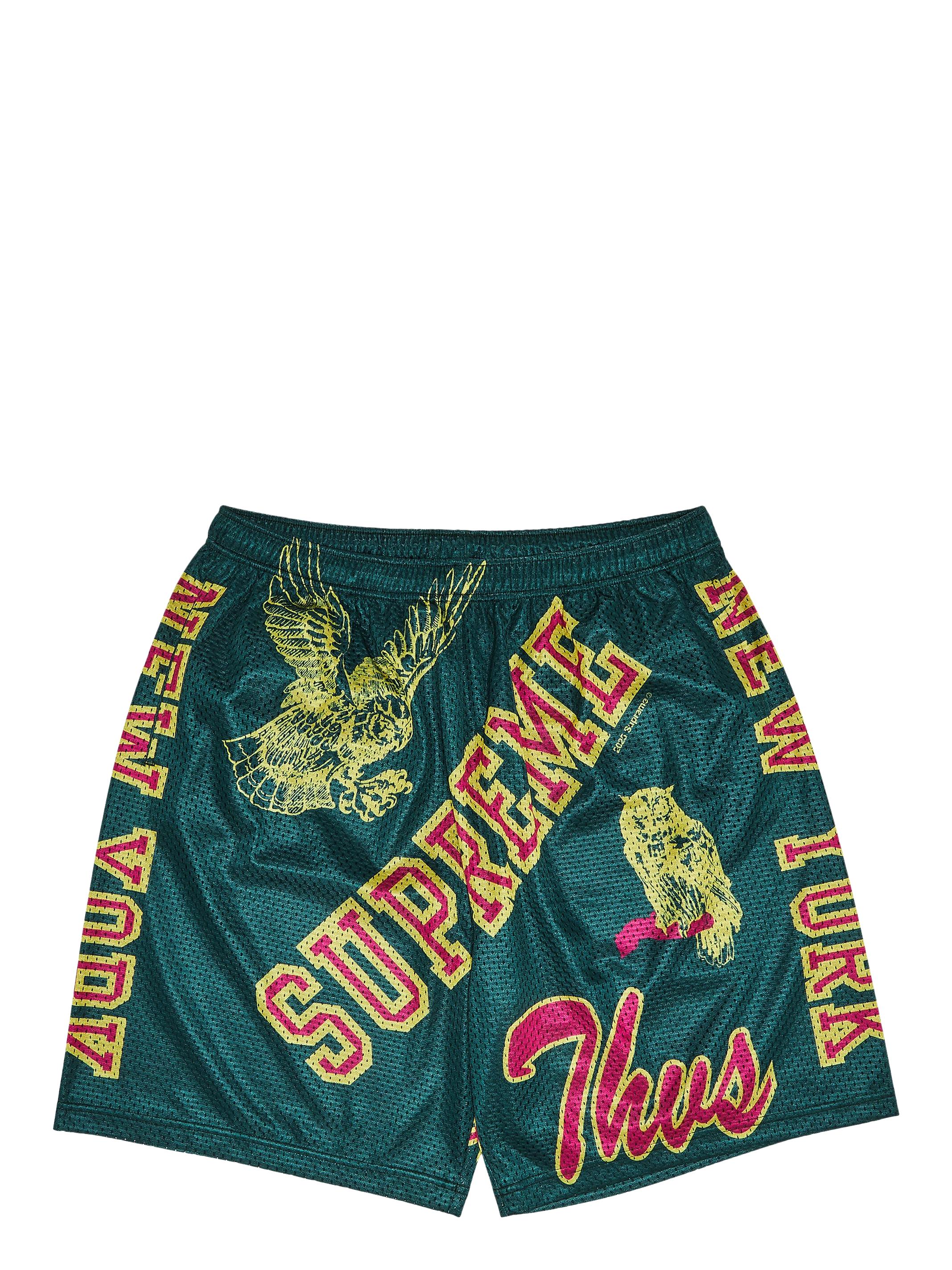 Supreme Varsity Mesh Short - Green | Editorialist