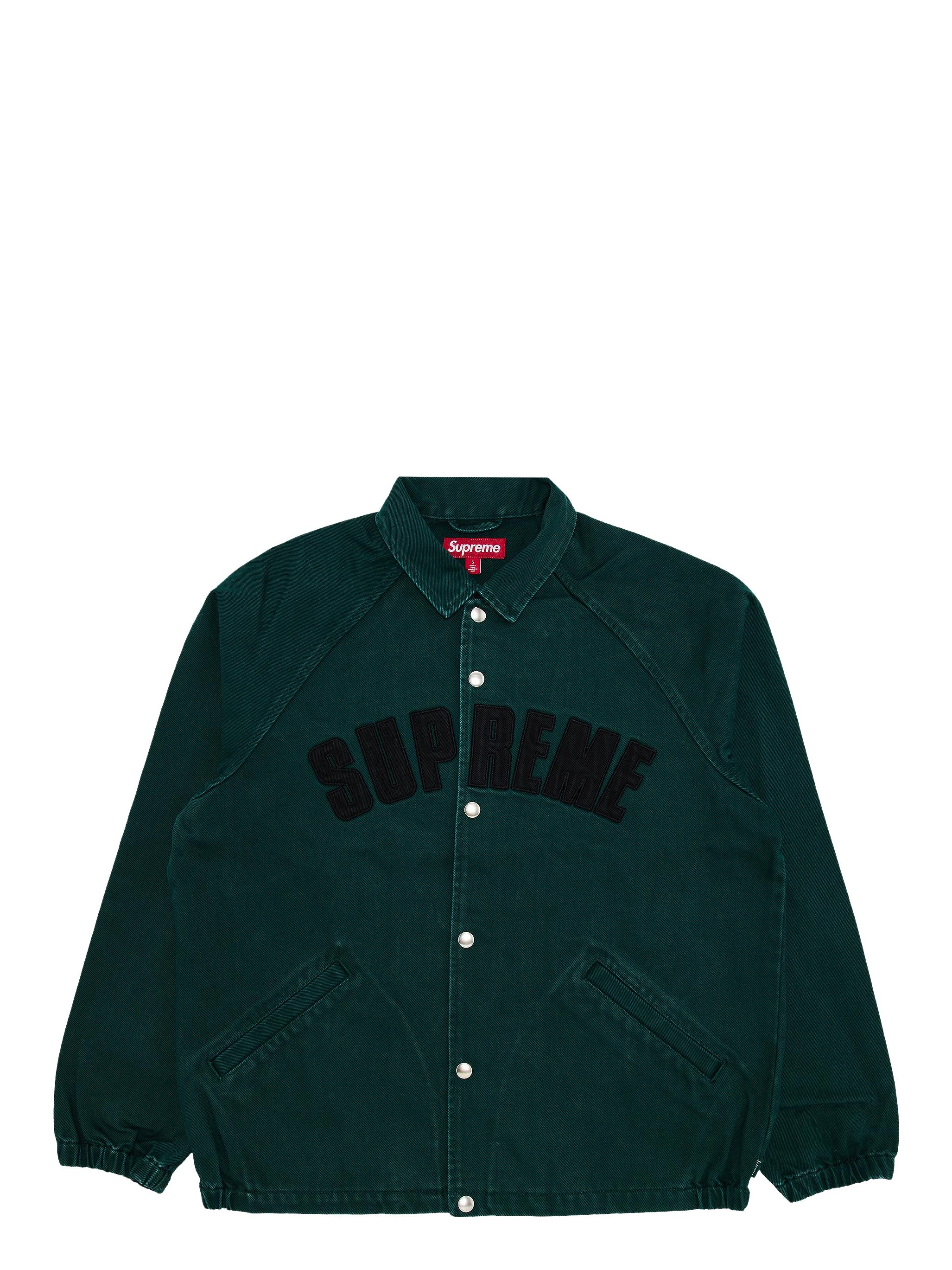 Supreme Arc Denim Coaches Jacket - Green | Editorialist