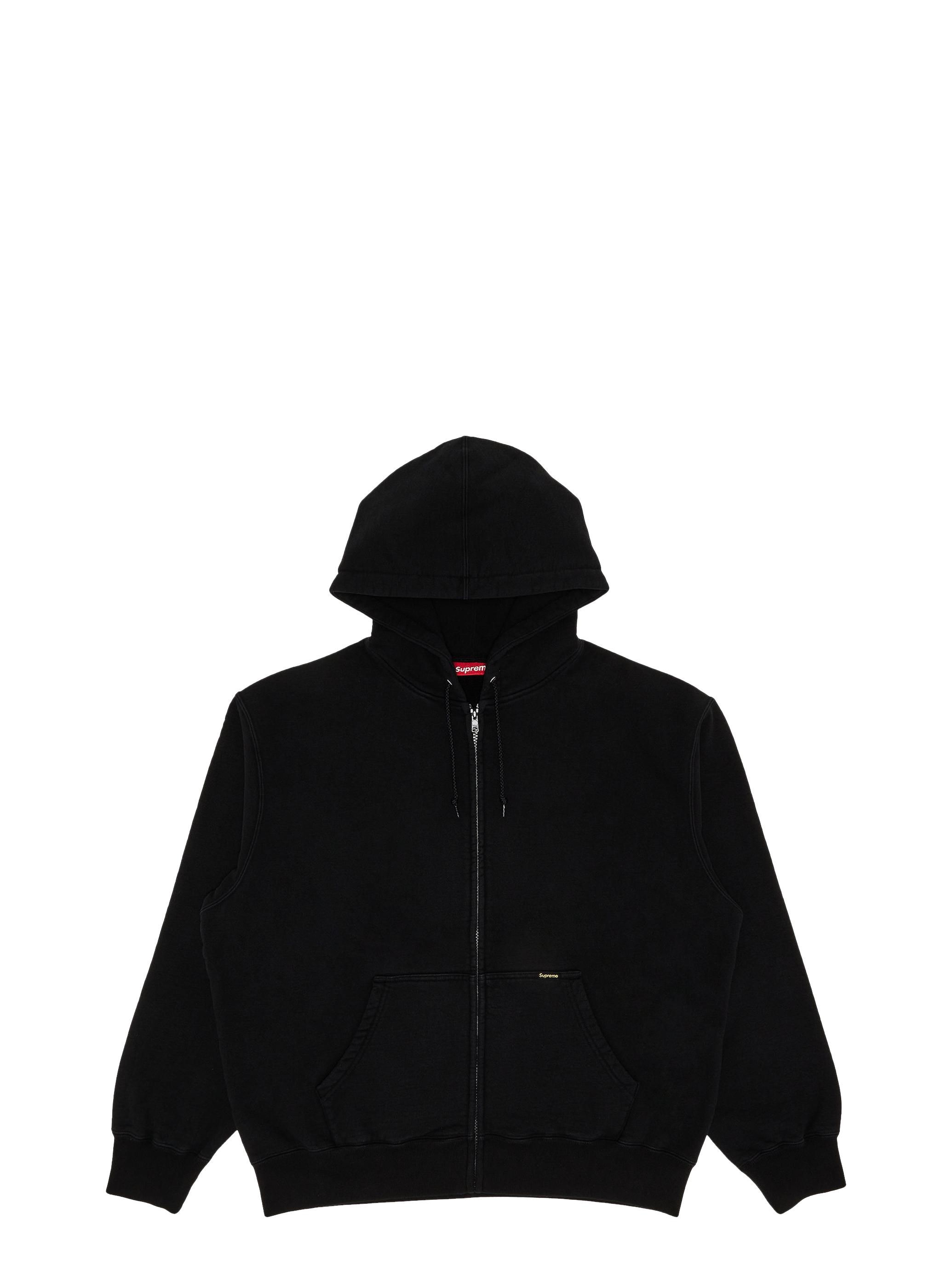 Supreme Work Zip Up Hooded Sweatshirt - Black | Editorialist