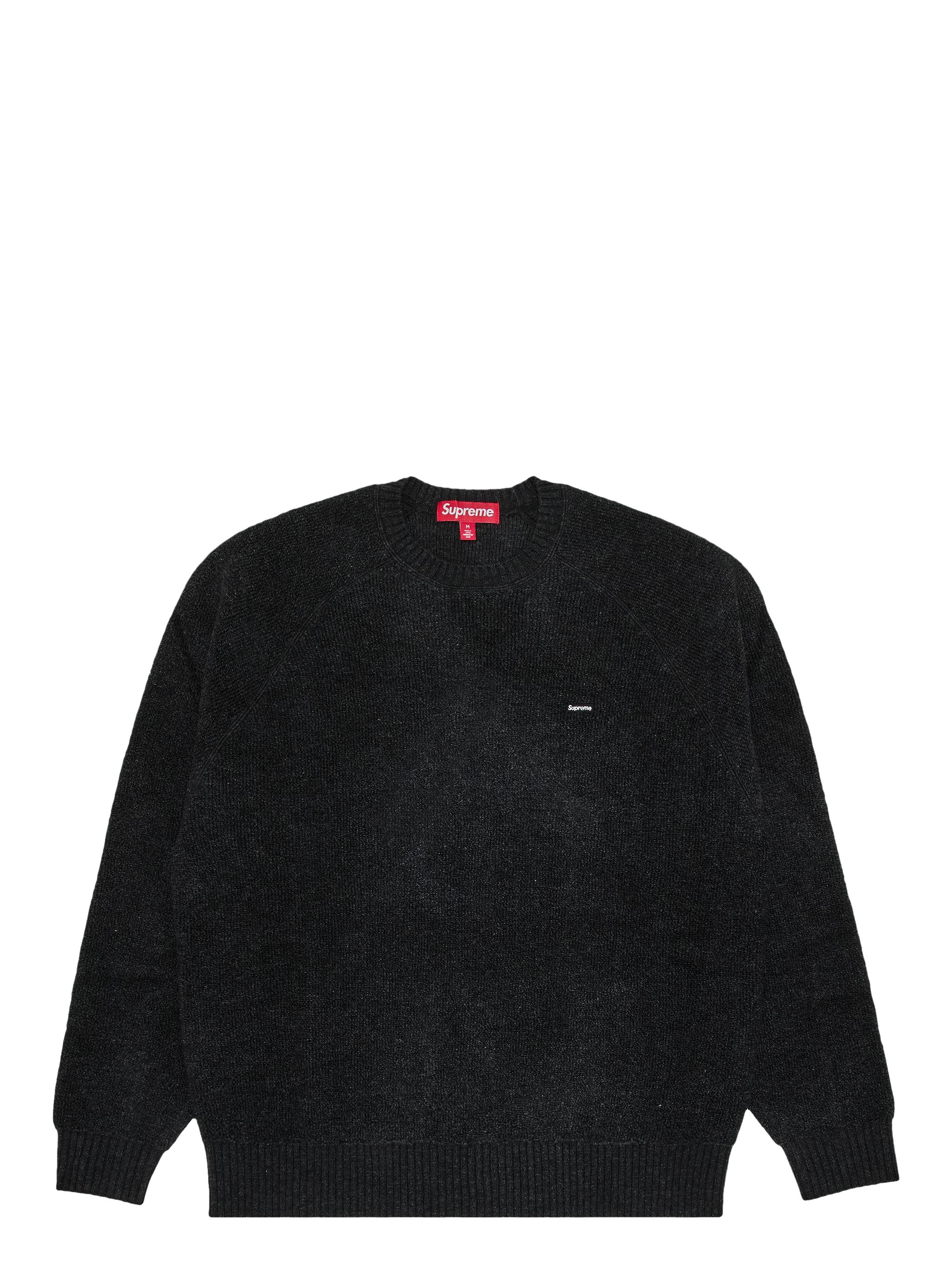 Supreme Bouclé Small Box Sweater - Black | Editorialist