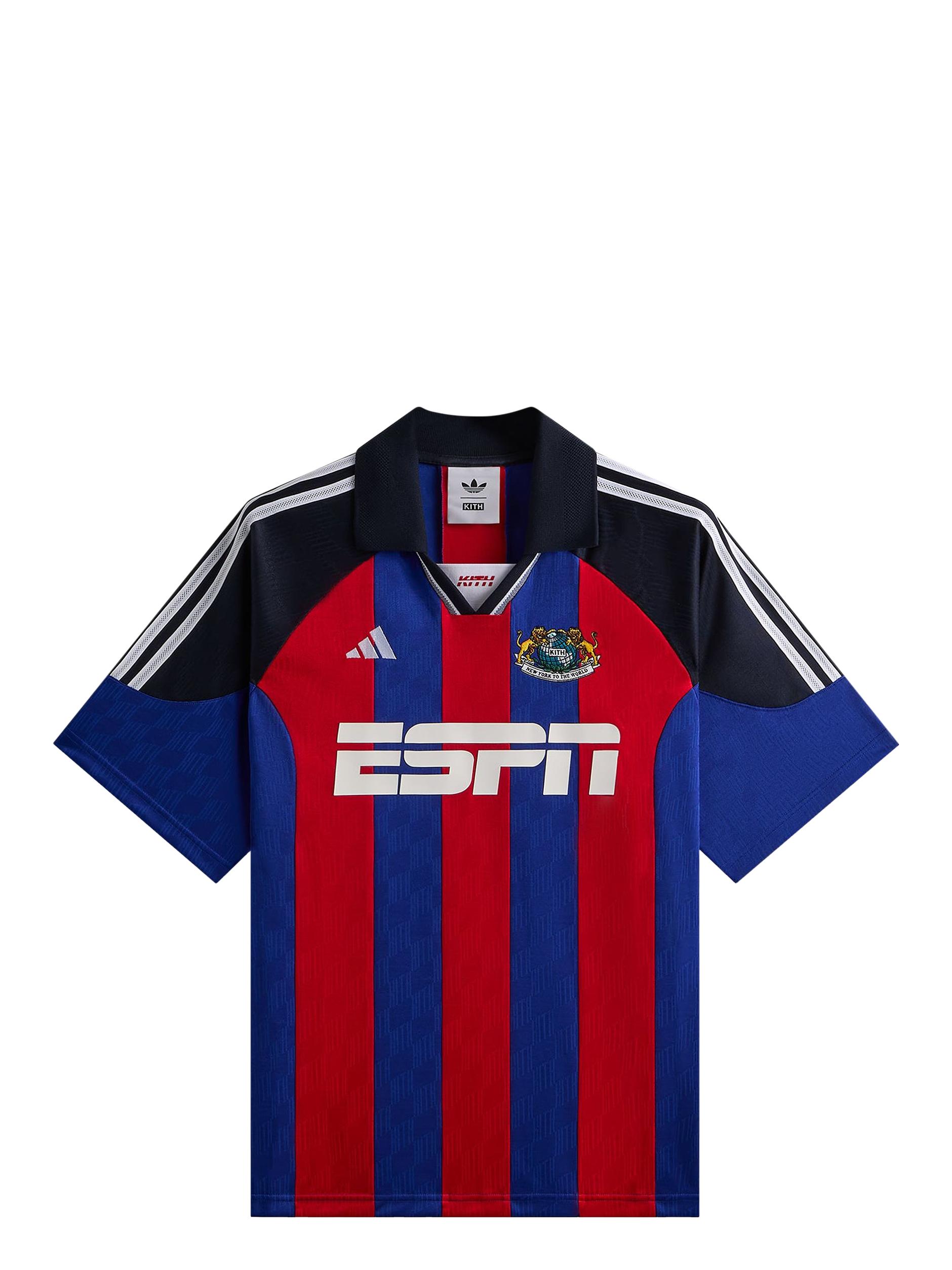 Kith For Adidas Football Espn Jersey - Red | Editorialist