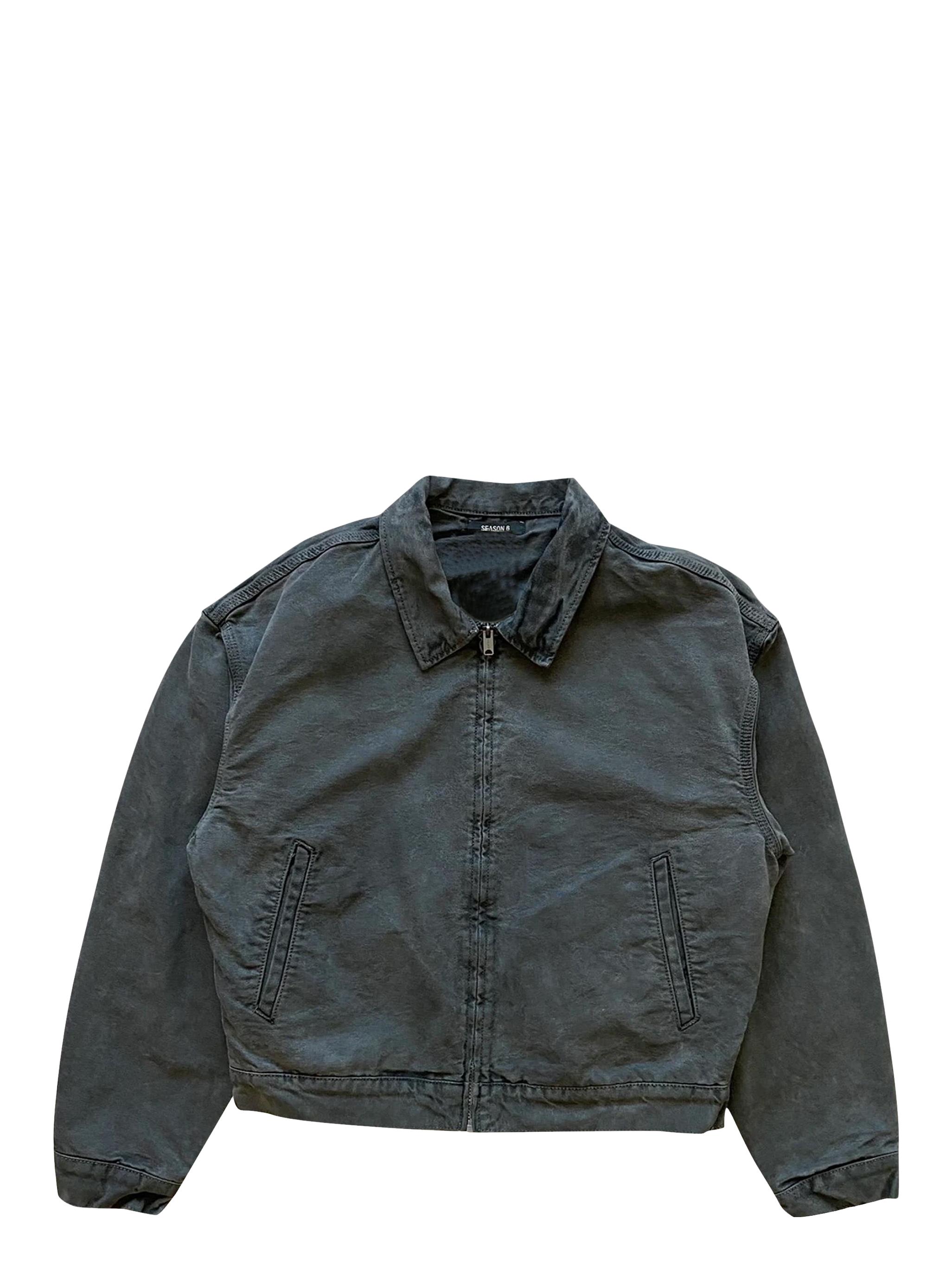 Yeezy Season 6 Canvas Work Jacket - Black | Editorialist