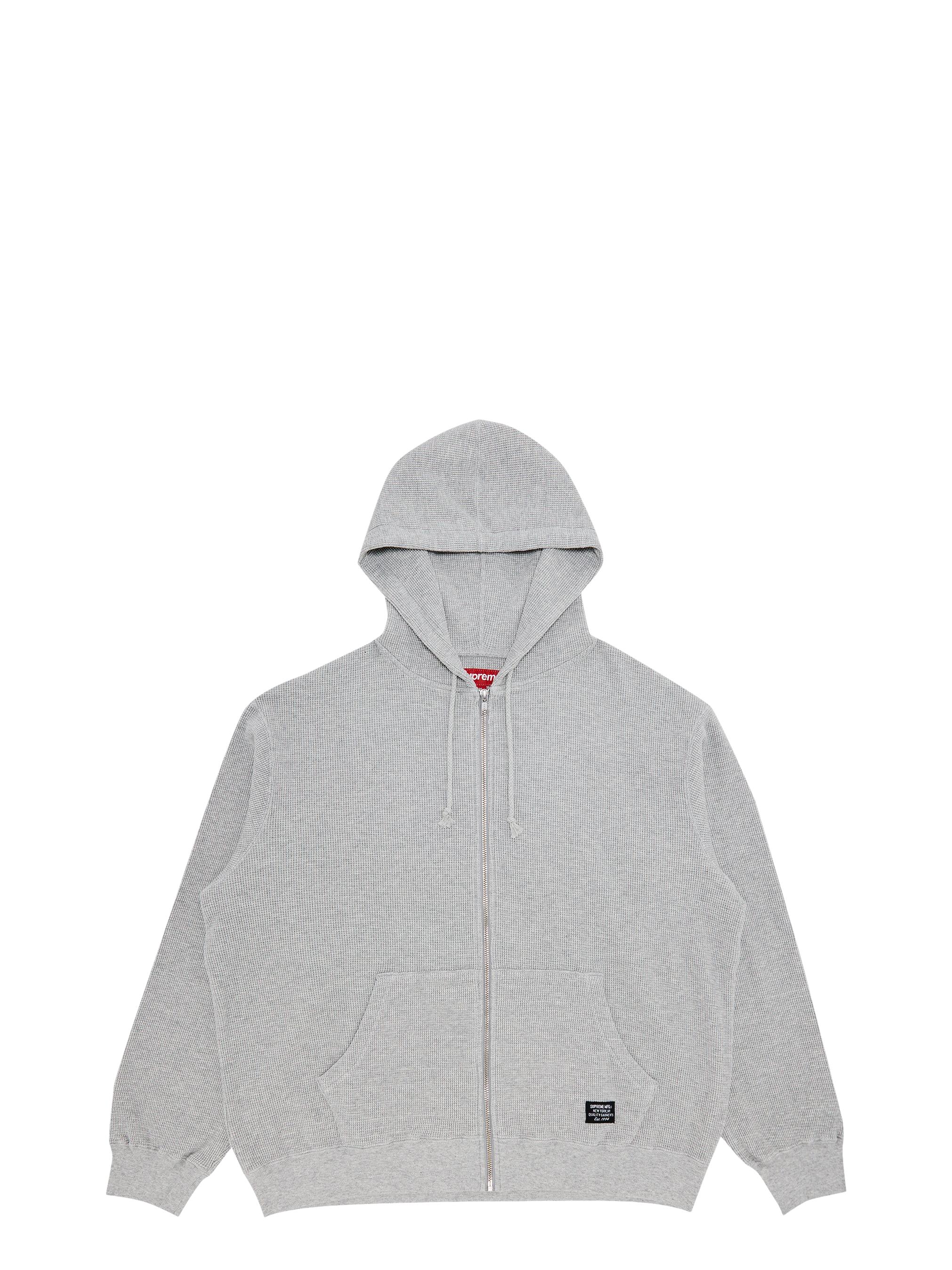 Supreme Patches Hooded Zip Up Shirt - Blue | Editorialist