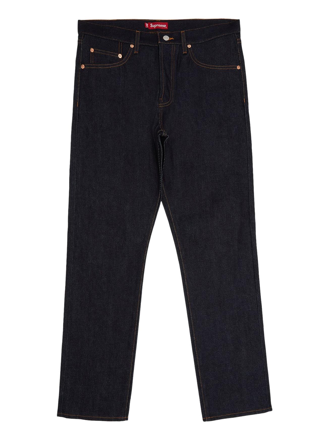 Supreme Rigid Baggy Selvedge Jean - Blue | Editorialist