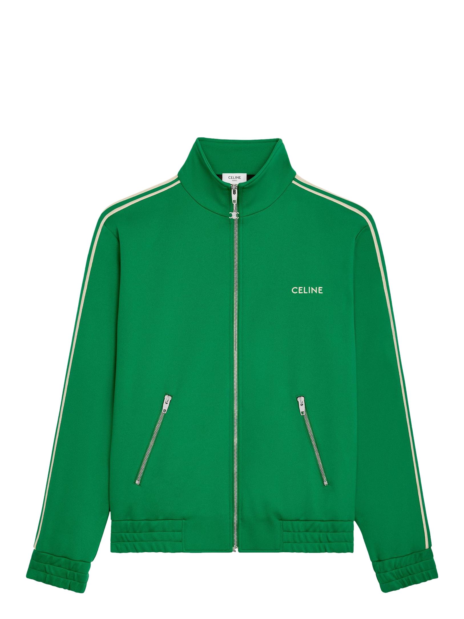 CELINE 80s〜90sヴィンテージ　ダークグリーン CELINE セリーヌ 財布 グリーン ガンチーニ レザー 三つ折り vintage