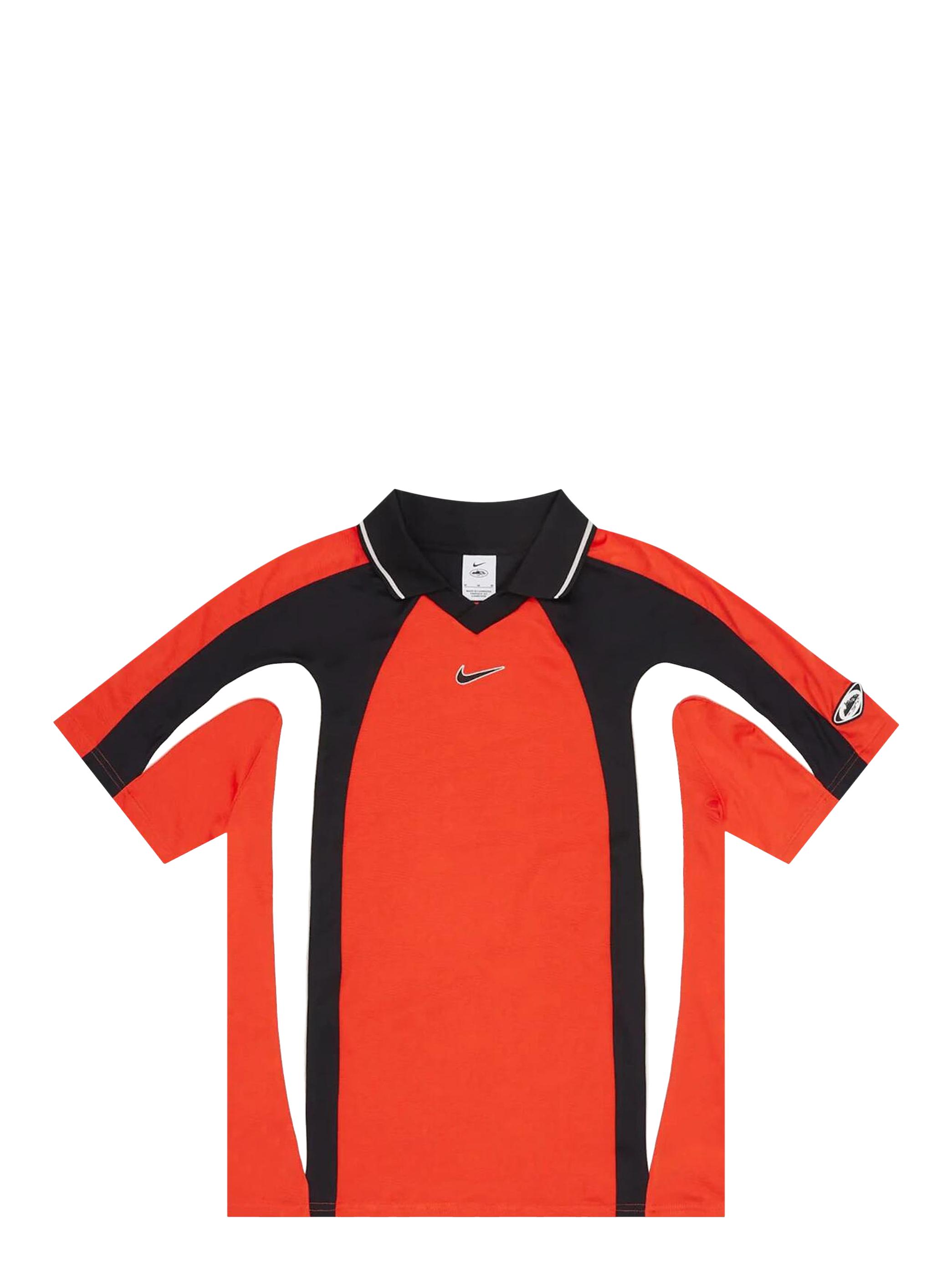 Corteiz Flames Football Jersey - White | Editorialist