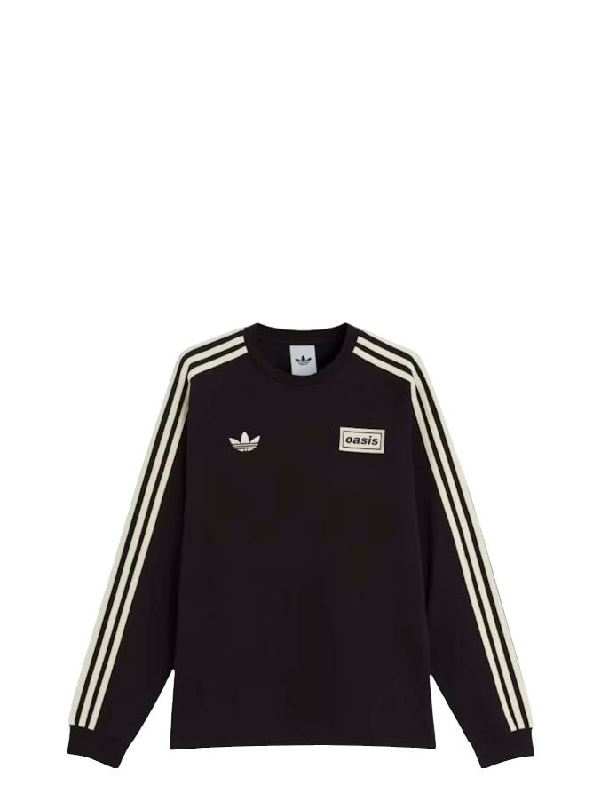 Adidas X Oasis Tour Jacquard Jersey - Black | Editorialist