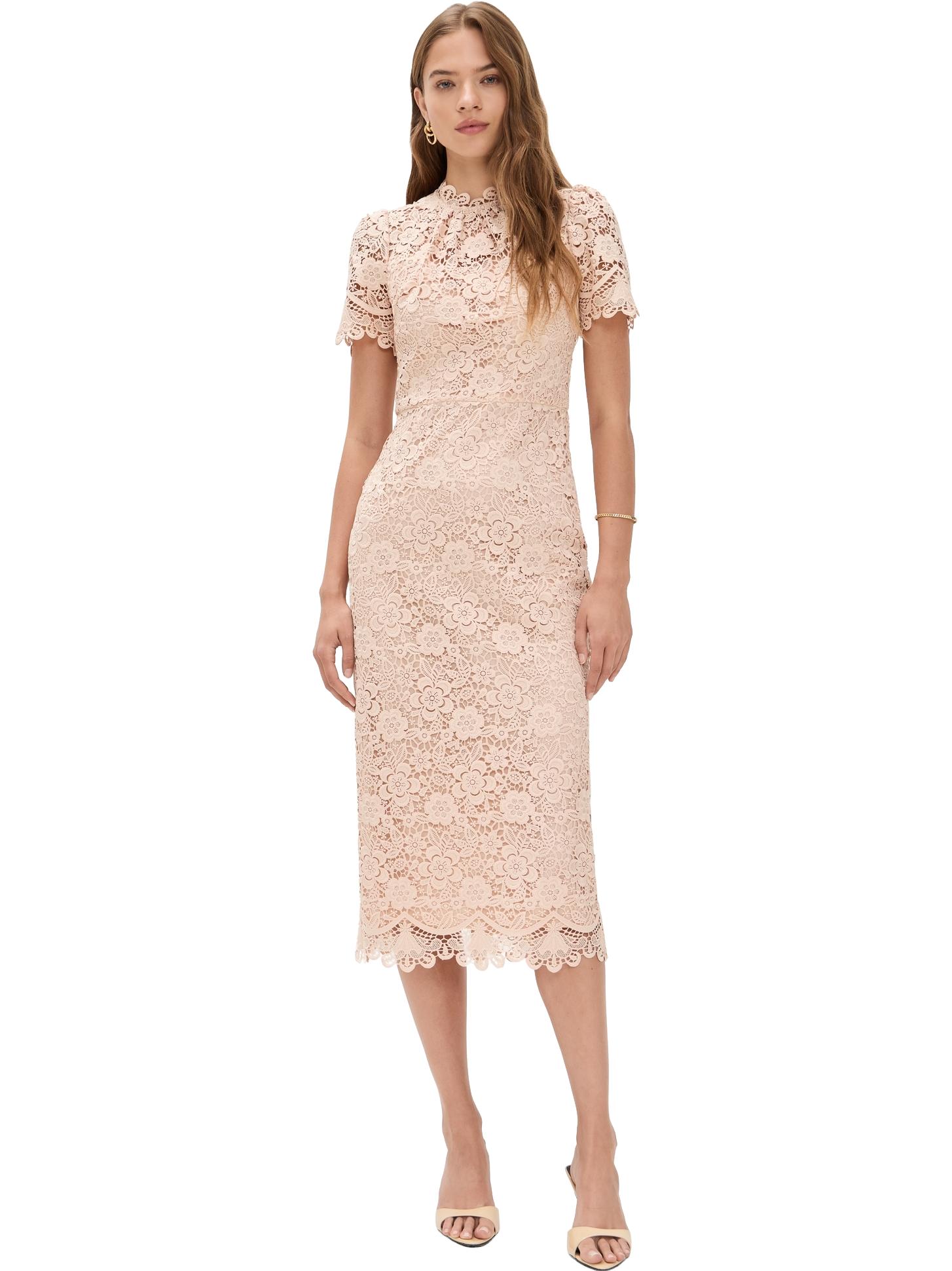 theia lace wedding dress Theia Gown with Detachable Angel Wings- Illusion Floral Lace Long Sleeve  Wedding – DAHL COLLECTION