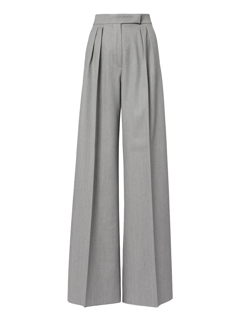 MAX MARA Baden Wide-Leg Virgin Wool Pants