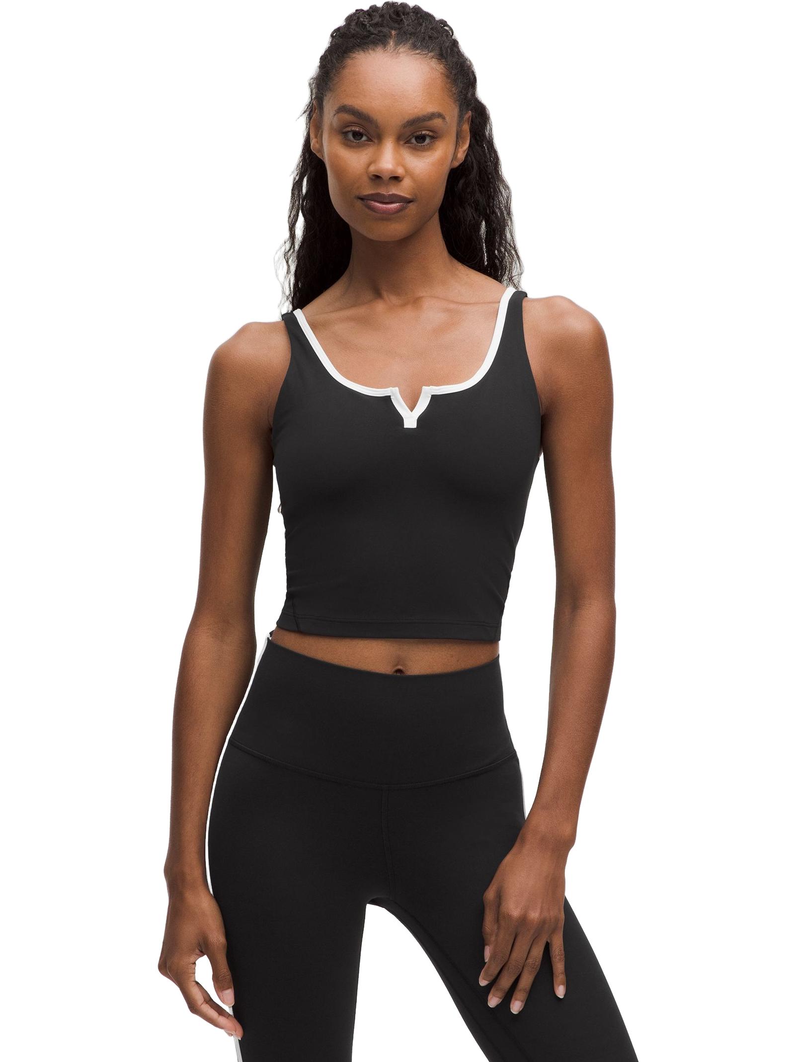 Lululemon Align™ Twist-Strap Cropped Tank Top - Grape Mist