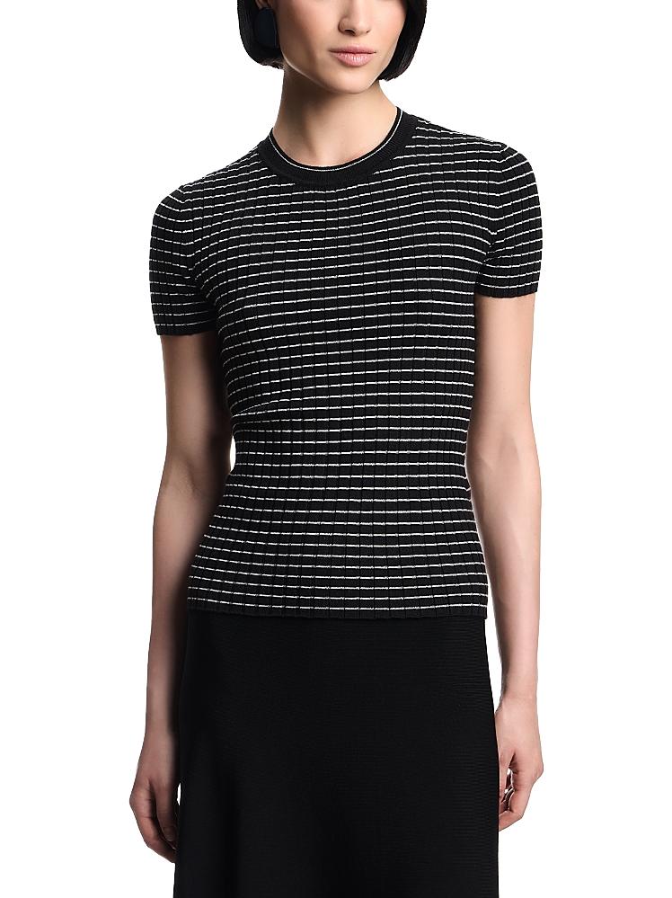 EMPORIO ARMANI Emporio Armani Ribbed Knit Top