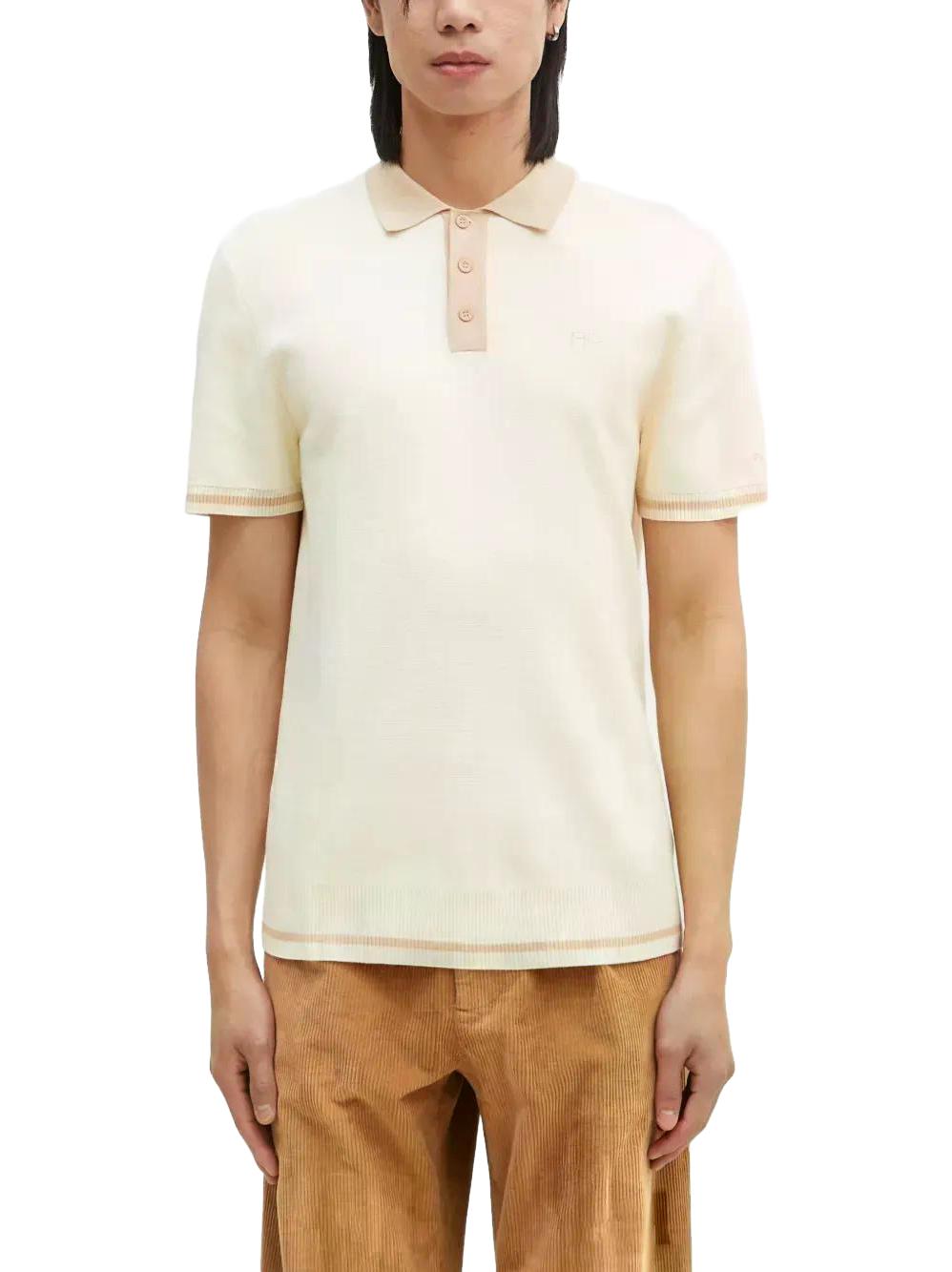 FILLING PIECES knitted polo shirt