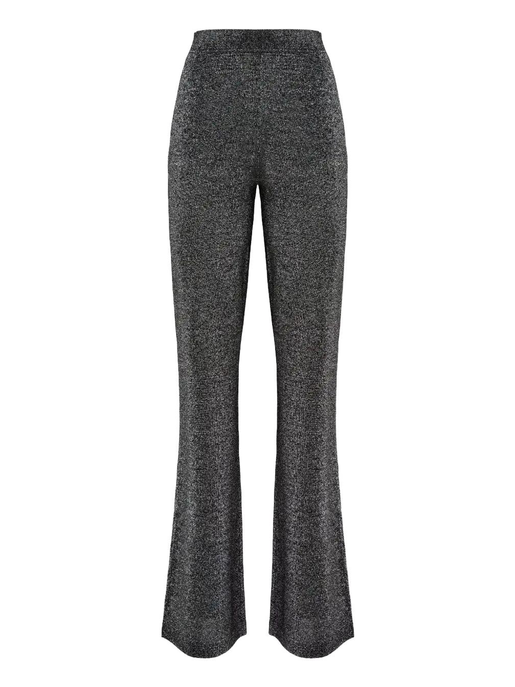 MISSONI Metallic-Effect Flared Trousers