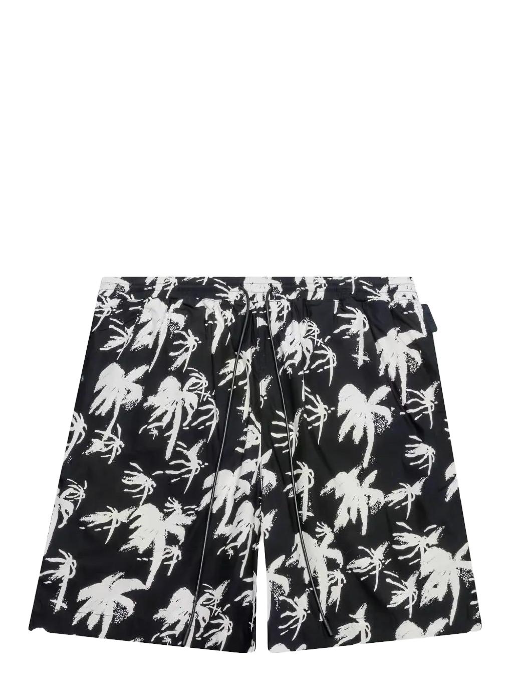PALM ANGELS Palm-Print Swimming Shorts