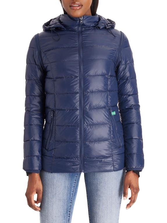 MODERN ETERNITY Modern Eternity Maternity Lightweight Puffer Convertible 3-in-1 Jacket
