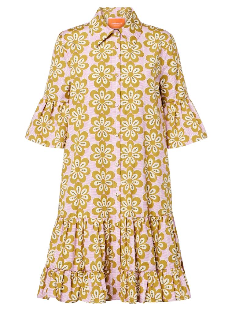 LA DOUBLEJ La DoubleJ Choux Floral Cotton Poplin Shirt Dress