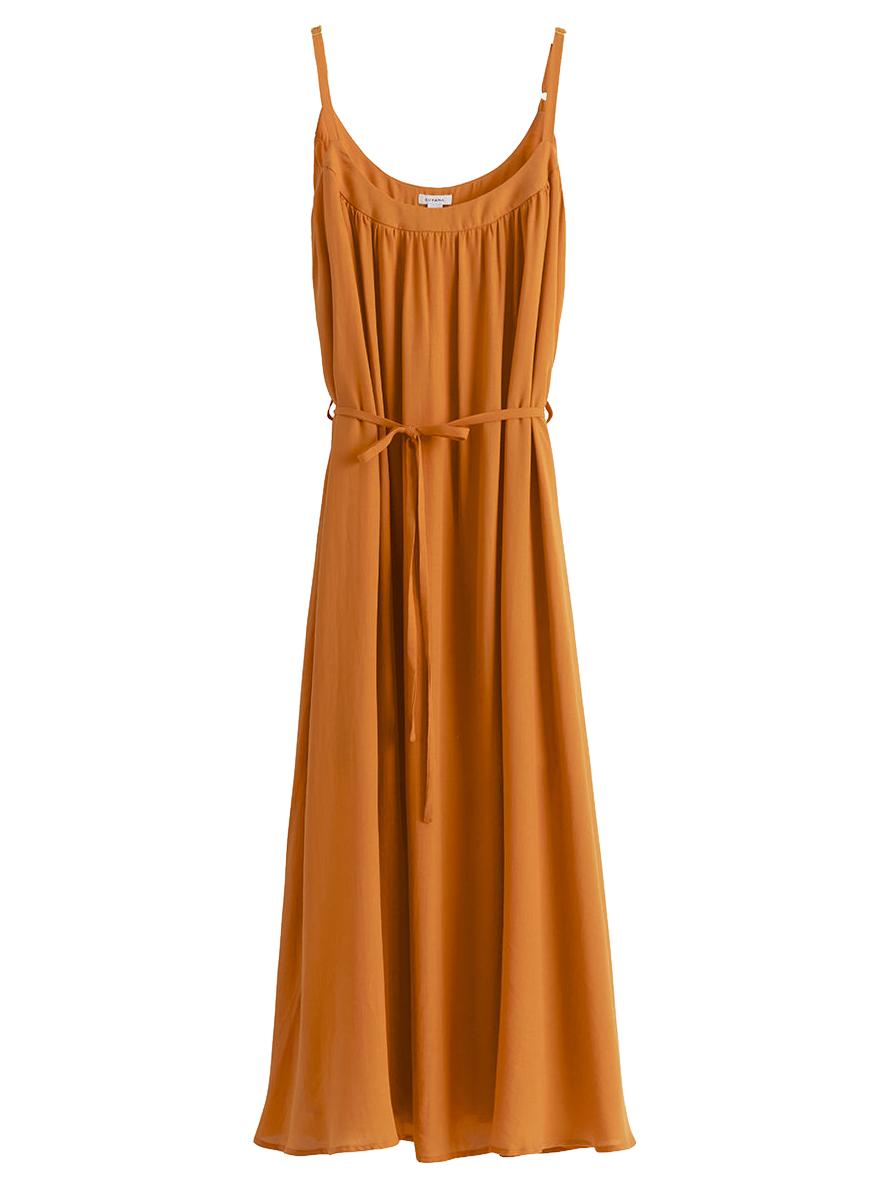 linen tea dress Ivory Floral Linen Blend Maxi Dress - Floral Dresses