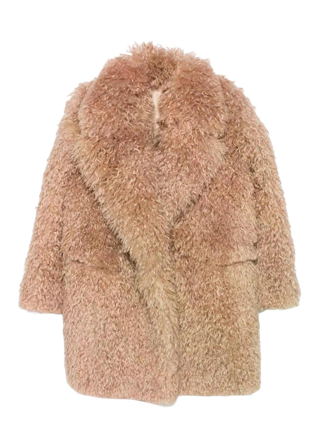 TAGLIATORE Astrid Teddy-Collar Coat