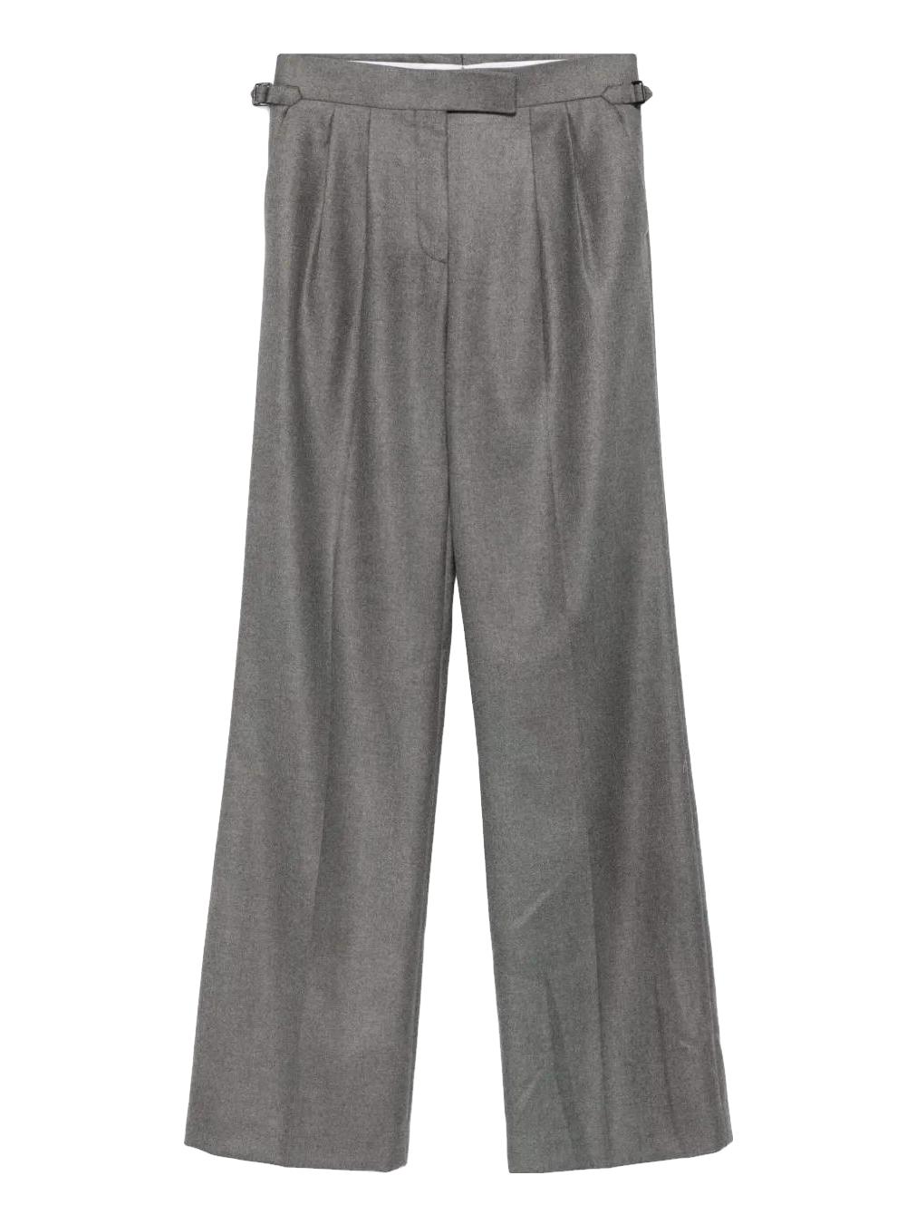 TOM FORD Pleated Front Trousers with Buckle Tabs