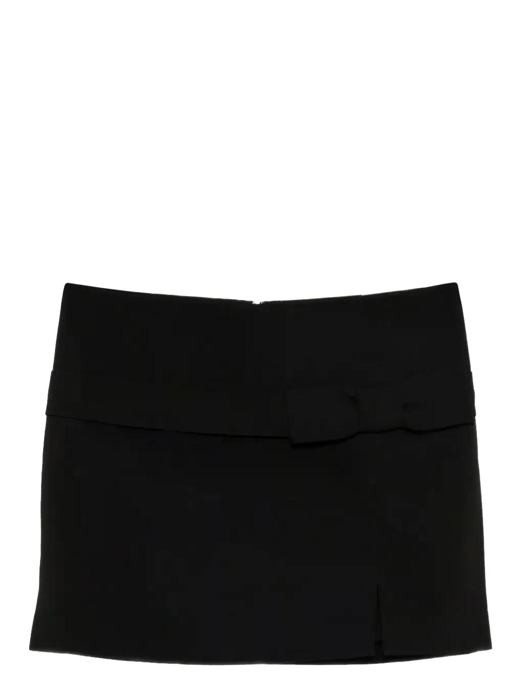 TWINSET Bow-Detail Mini Skirt