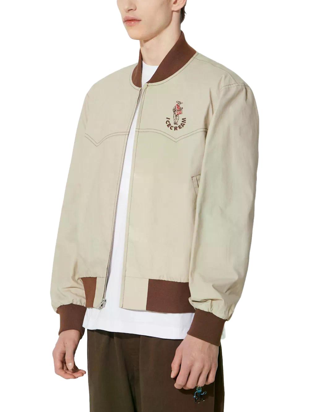 ICECREAM Logo-Embroidered Bomber Jacket