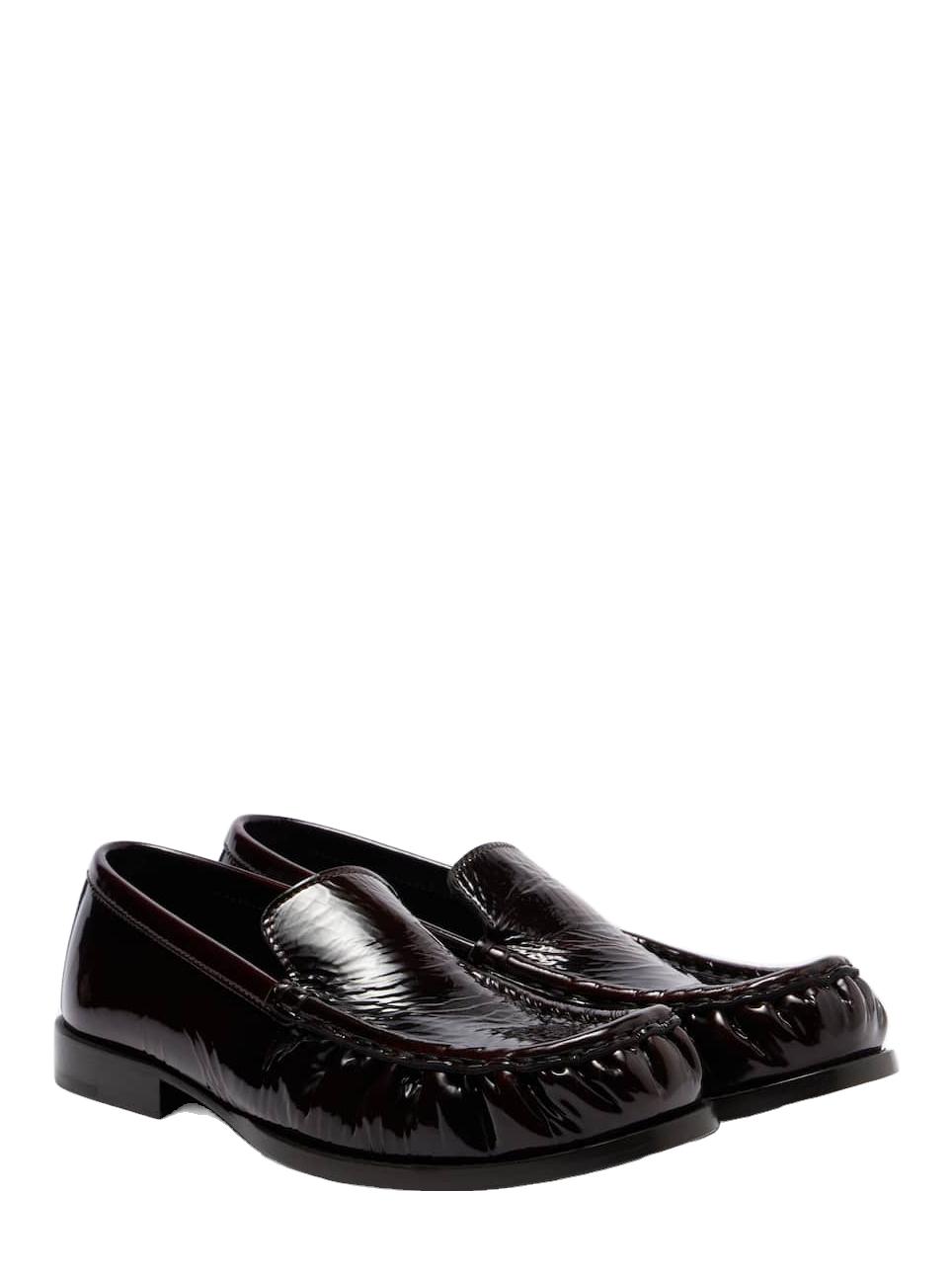 DRIES VAN NOTEN Patent Leather Loafers