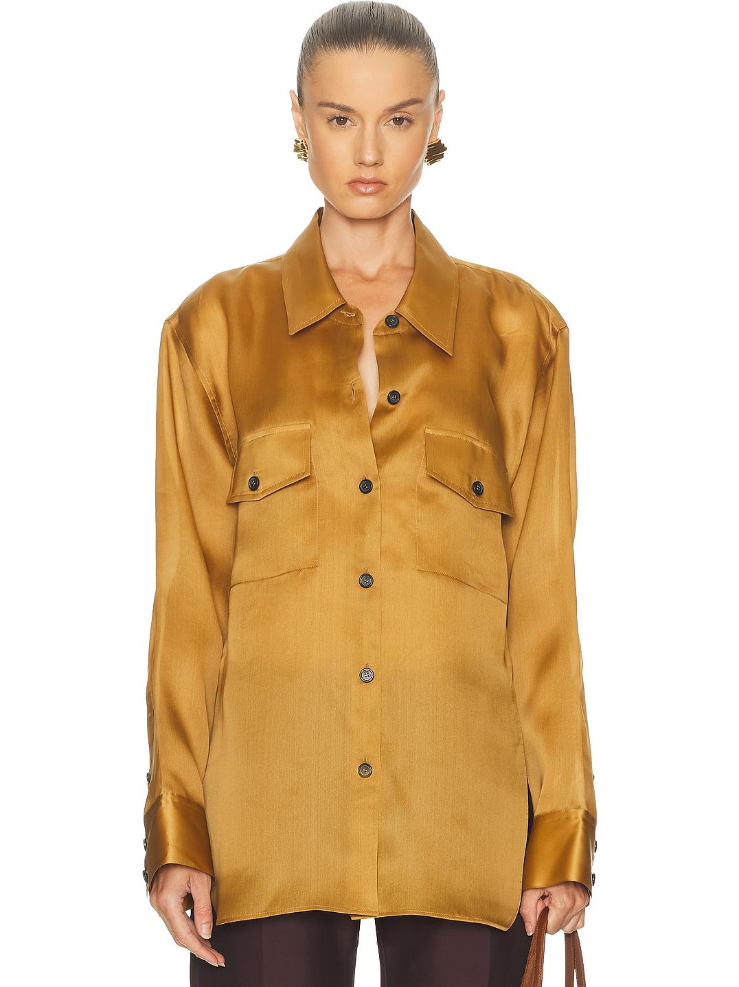 KHAITE KHAITE Matteo Silk Top
