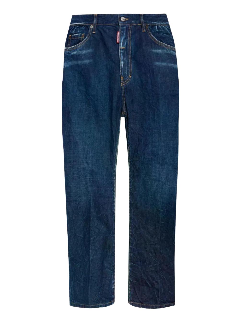 DSQUARED2 Distressed Five-Pocket Jeans