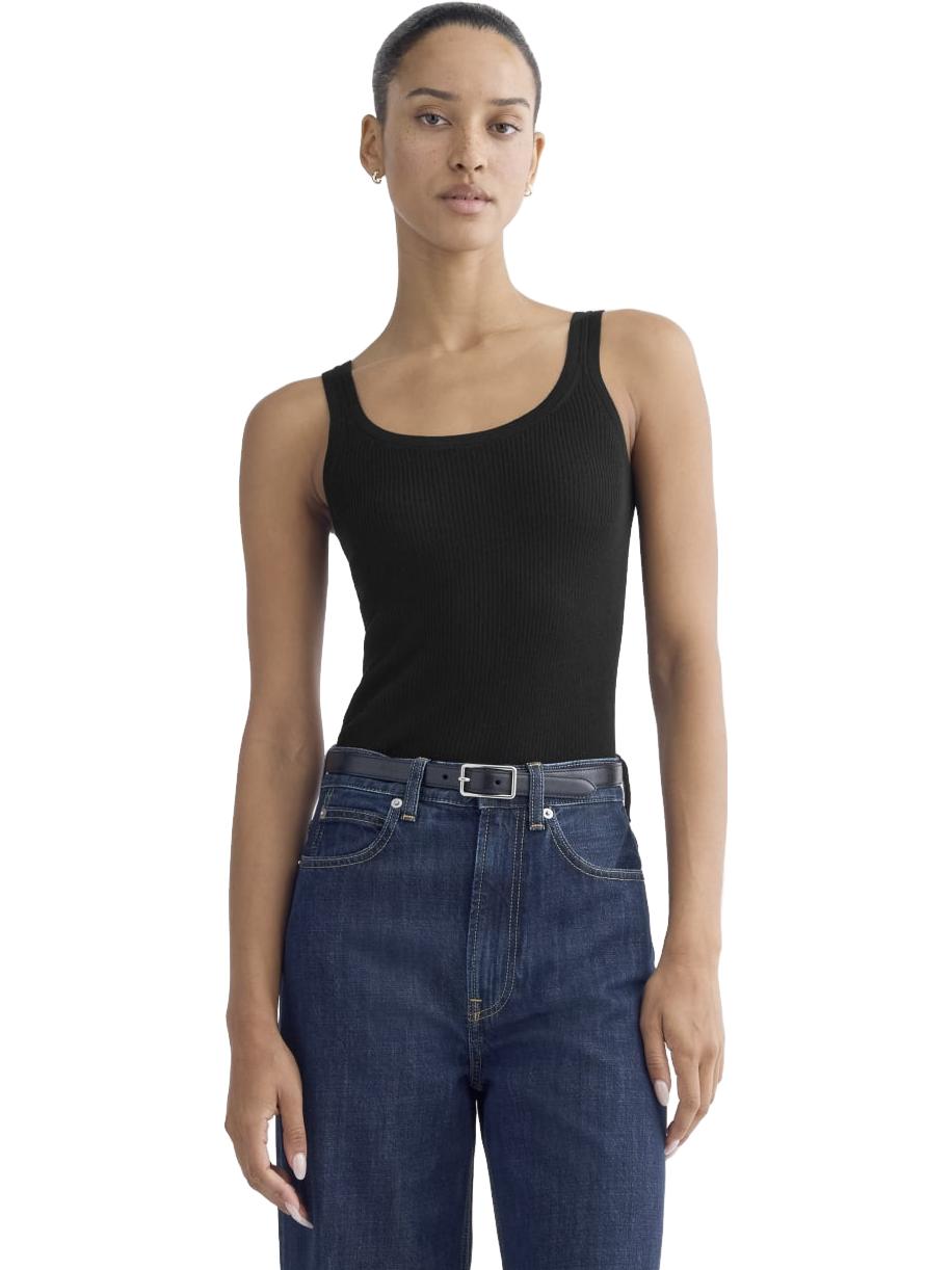 EVERLANE Light Ribbed Ultrasoft Merino Cami Top