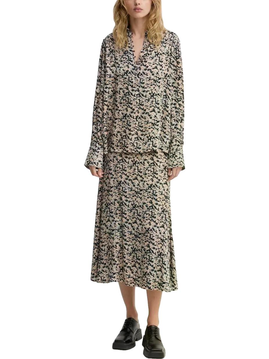 BRUNELLO CUCINELLI Brunello Cucinelli Lace and Sequin Pencil Skirt
