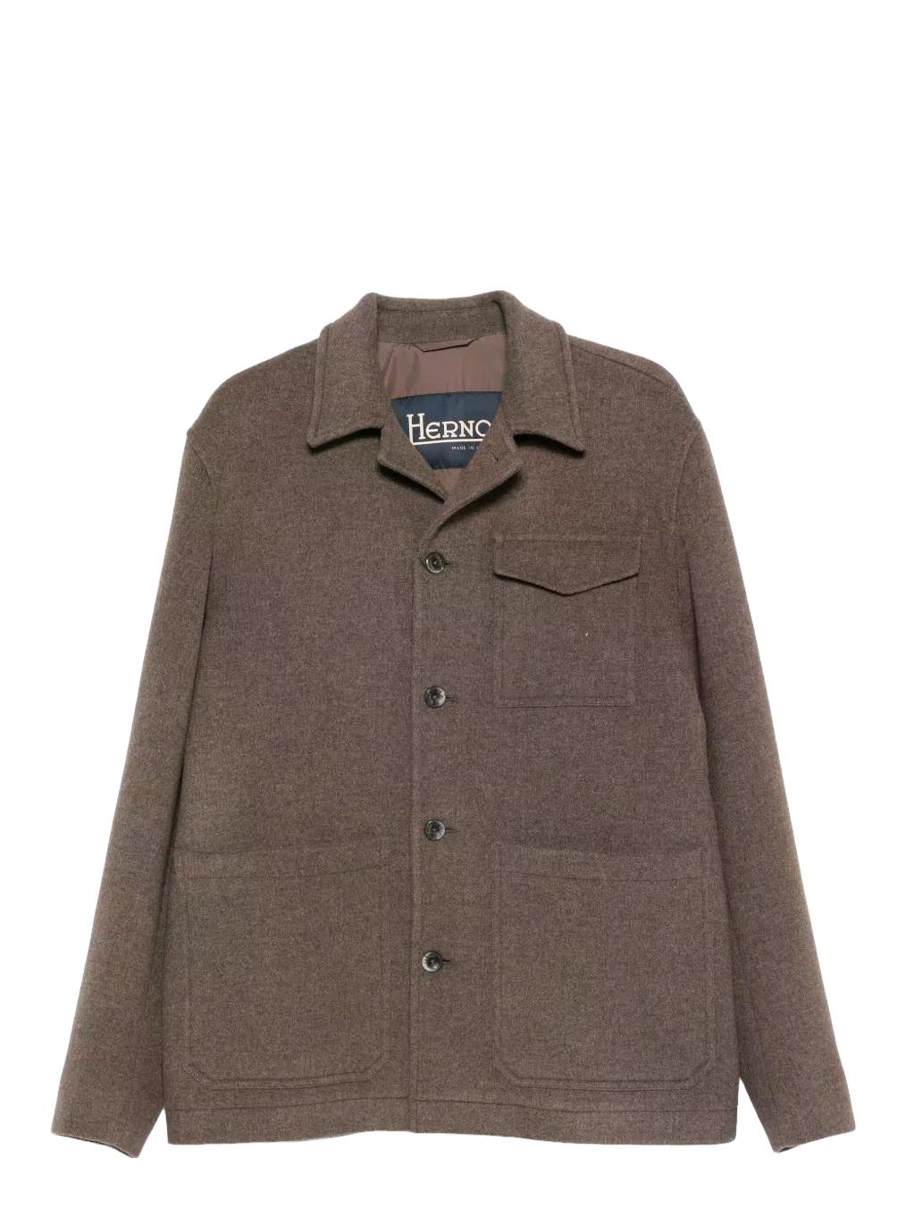 HERNO Button-Fastening Jacket