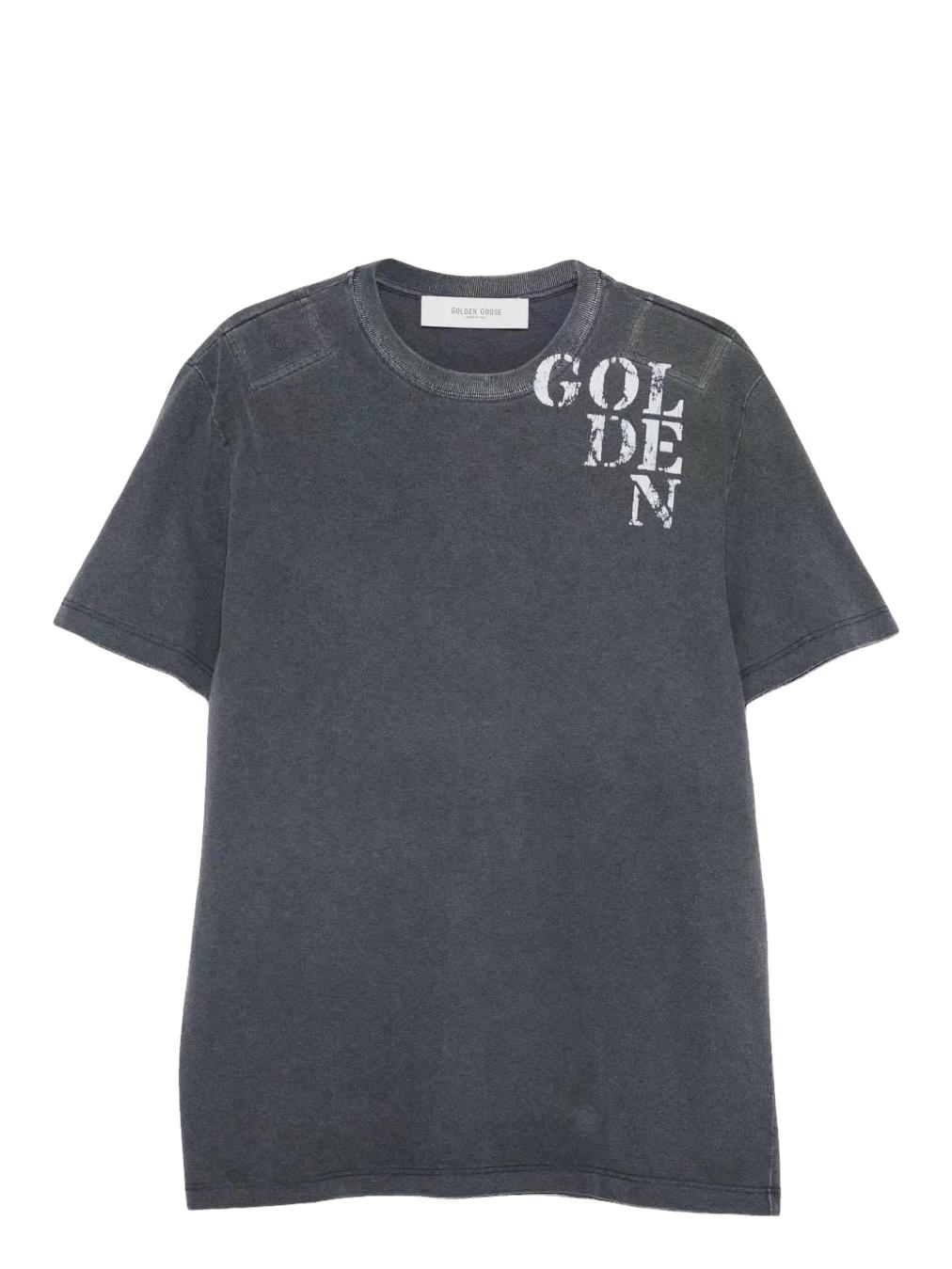 GOLDEN GOOSE graphic-print cotton t-shirt
