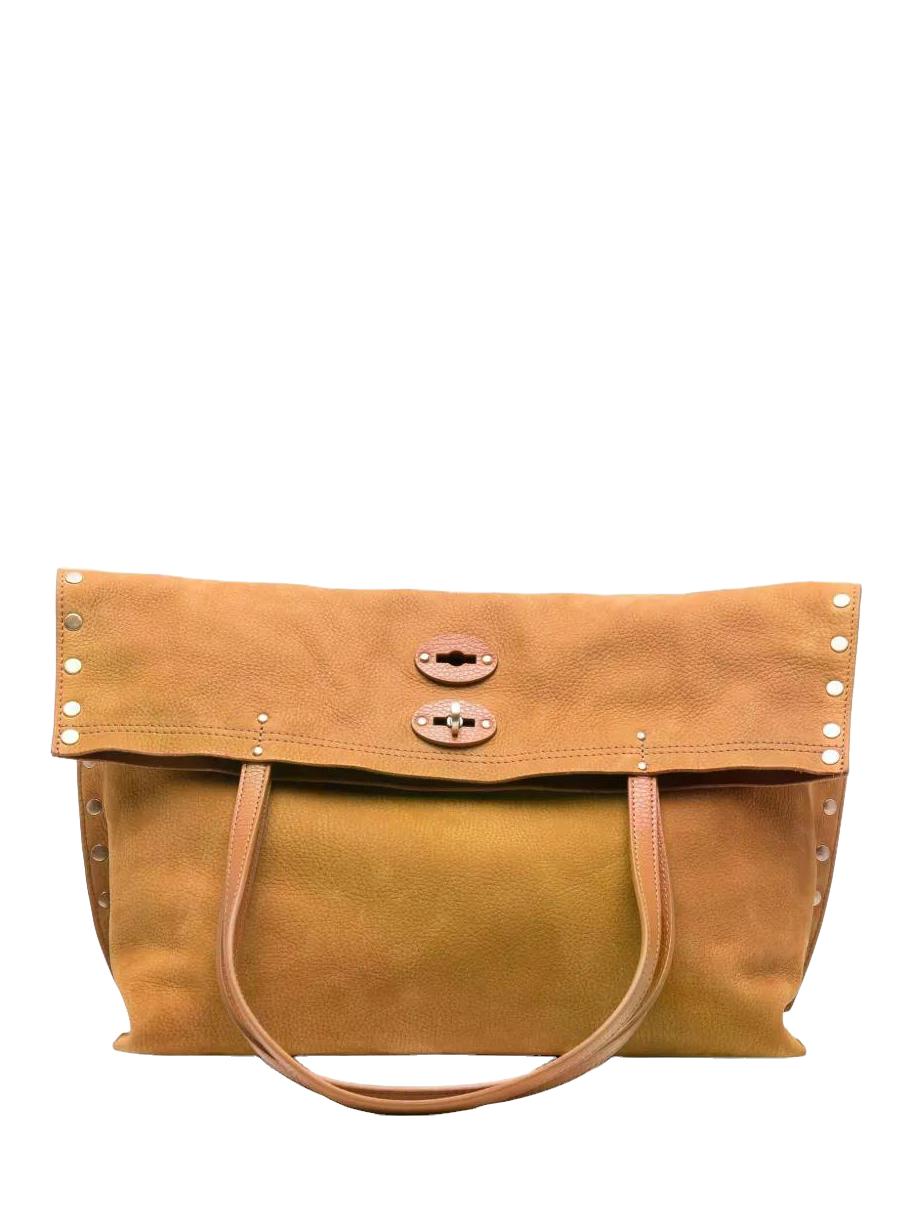 ZANELLATO Medium A'spasso Stud-Embellished Tote