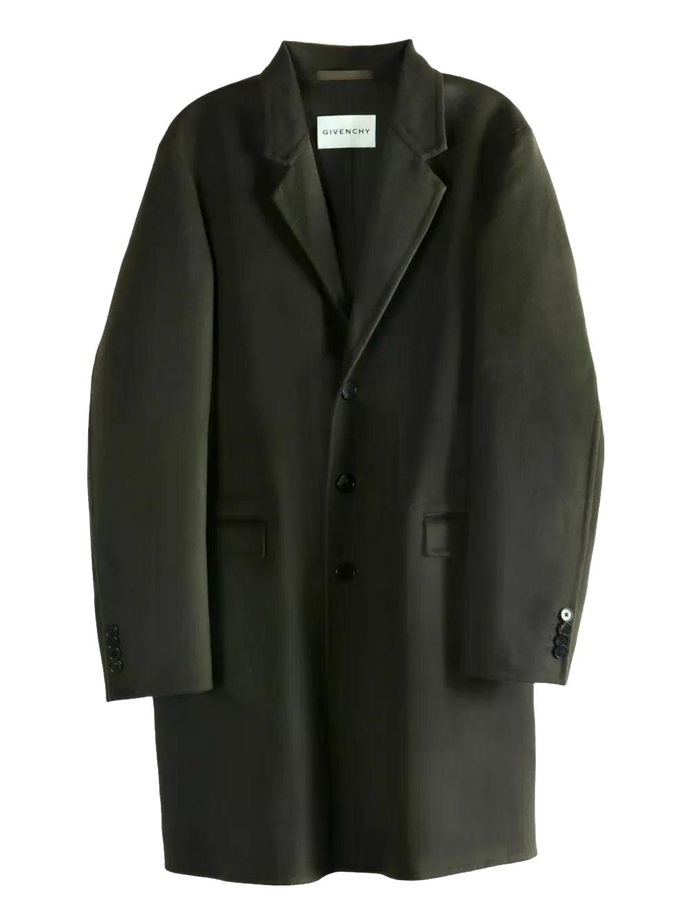 Givenchy Single-Breasted Coat In Black - 56% Off | Editorialist