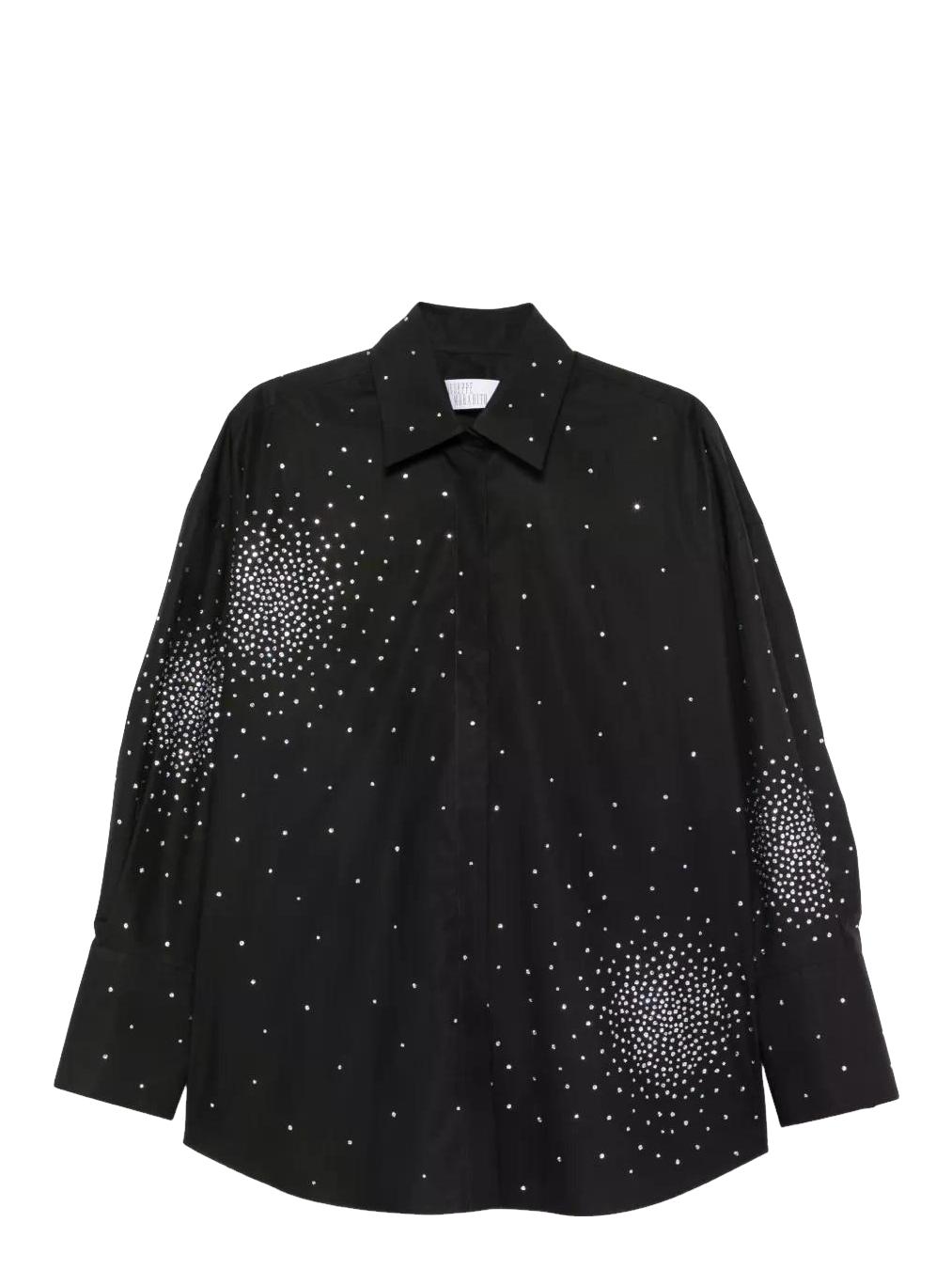 GIUSEPPE DI MORABITO Embellished Poplin Shirt
