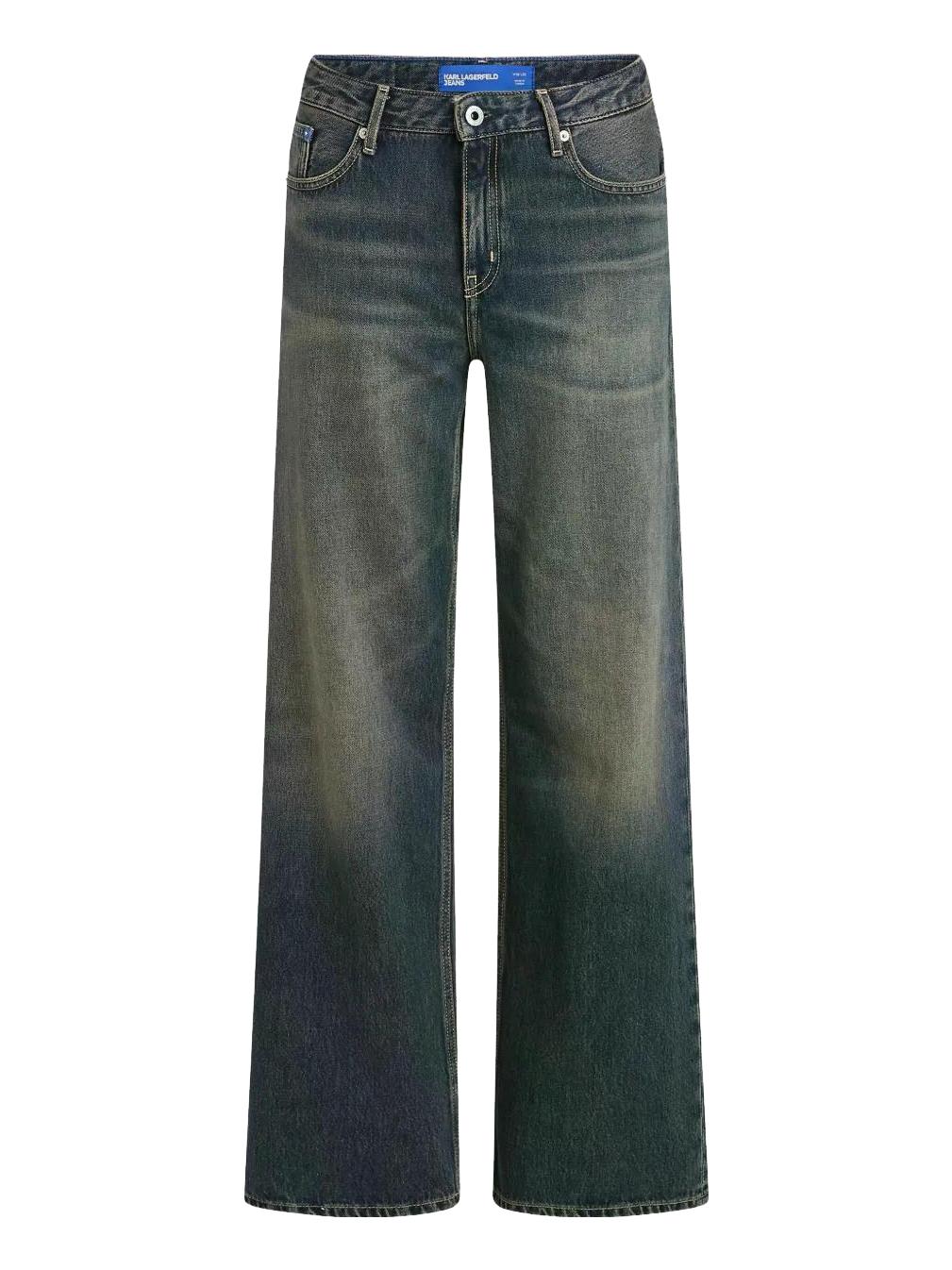 KARL LAGERFELD Logo-Patch Jeans