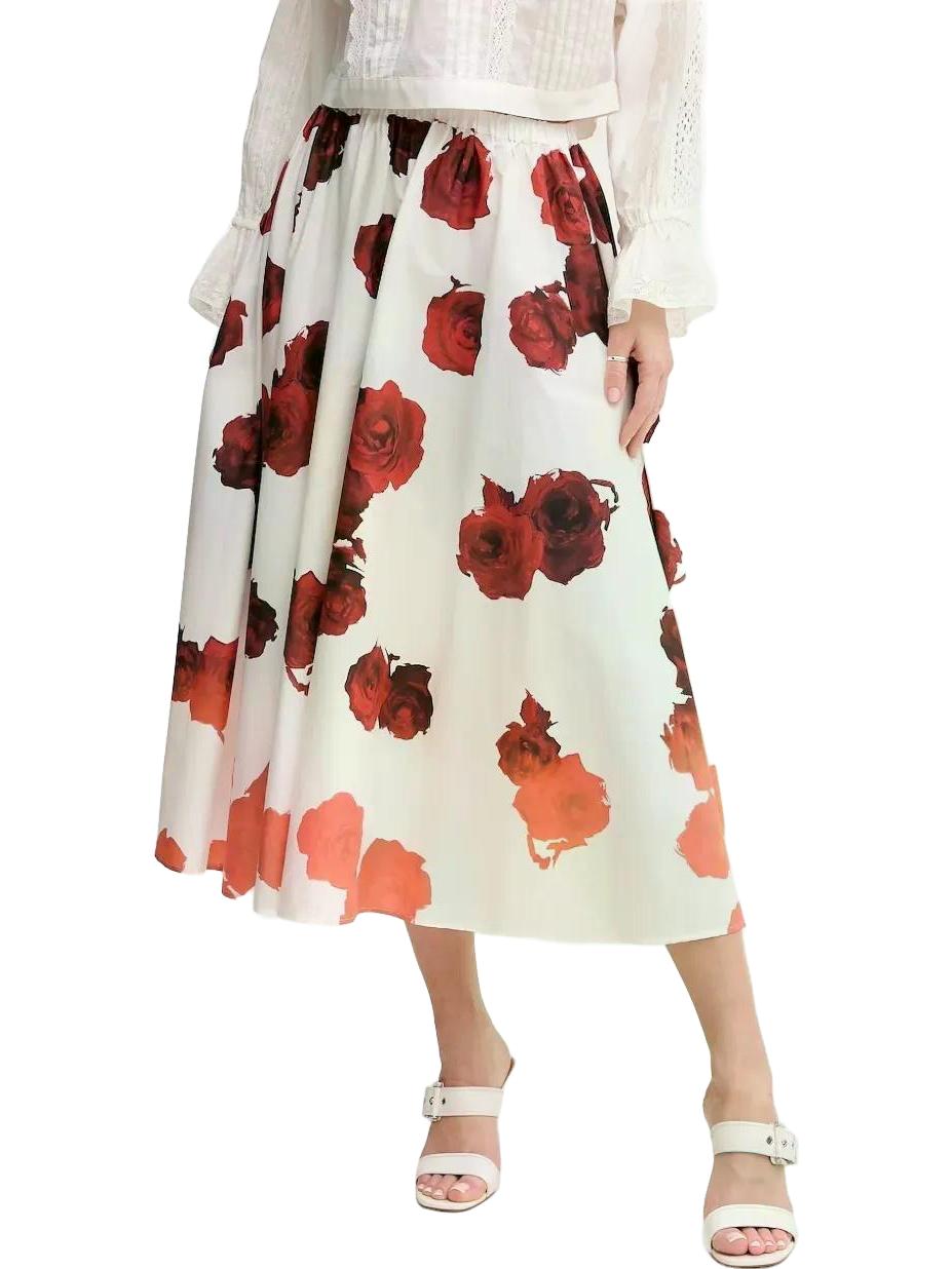 KHAITE Riordan Printed Silk-Organza Shirt