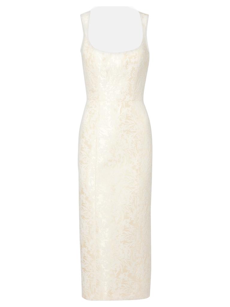 MARKARIAN Numa Velvet Midi Dress