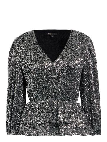 RAMY BROOK anna paillette jacket