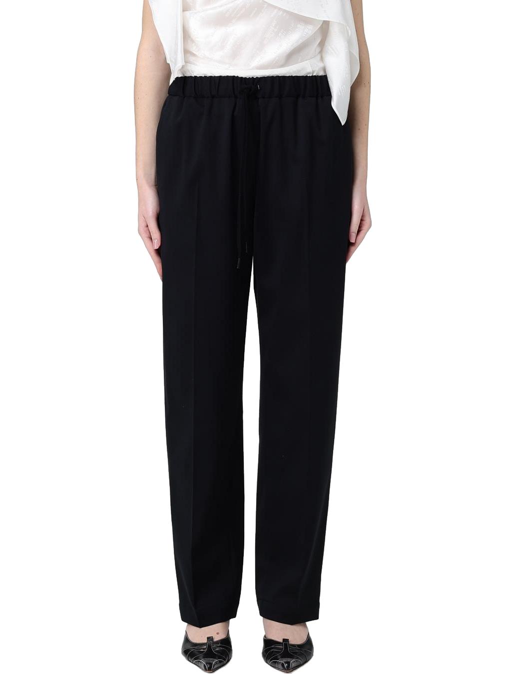 MAISON MARGIELA MM6 Maison Margiela Black Trousers