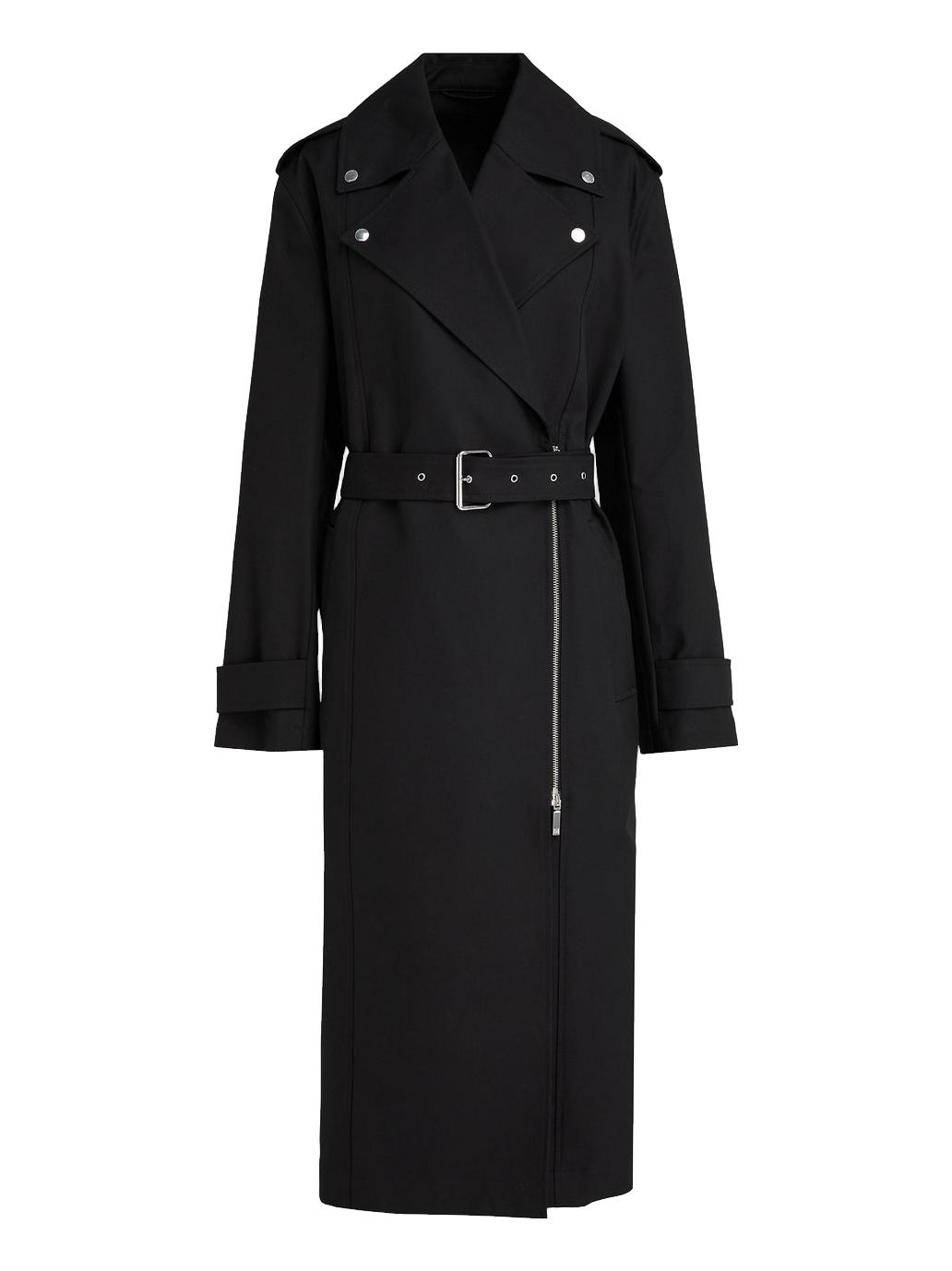 Toteme Black Pisa Trench Coat TotêMe Pisa Trench Coat In Black 10