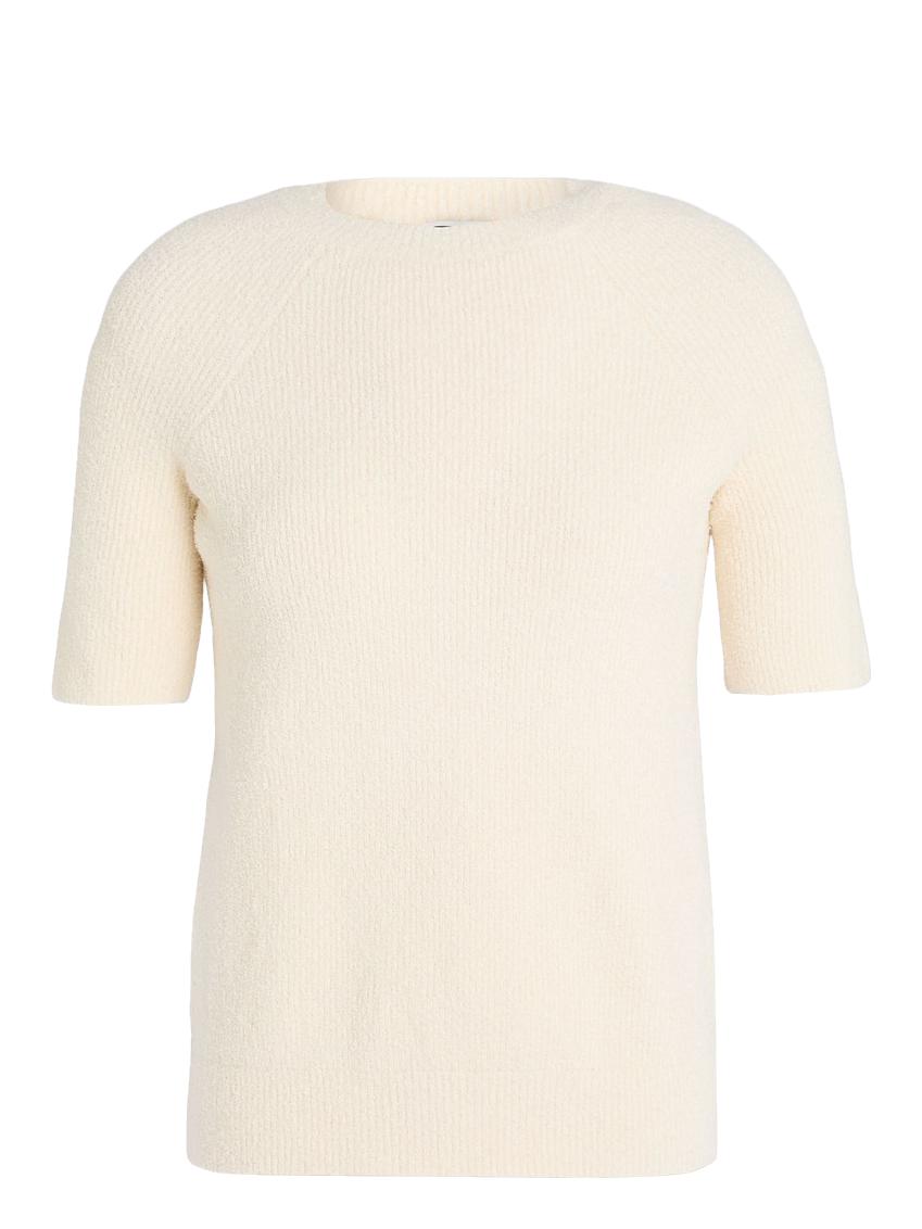 TOTÊME Bouclé-Knit Cotton-Blend Top